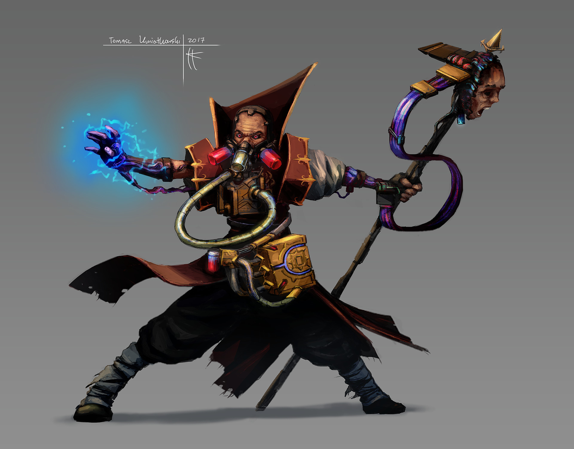 ArtStation - Cyber Psycho - Mage