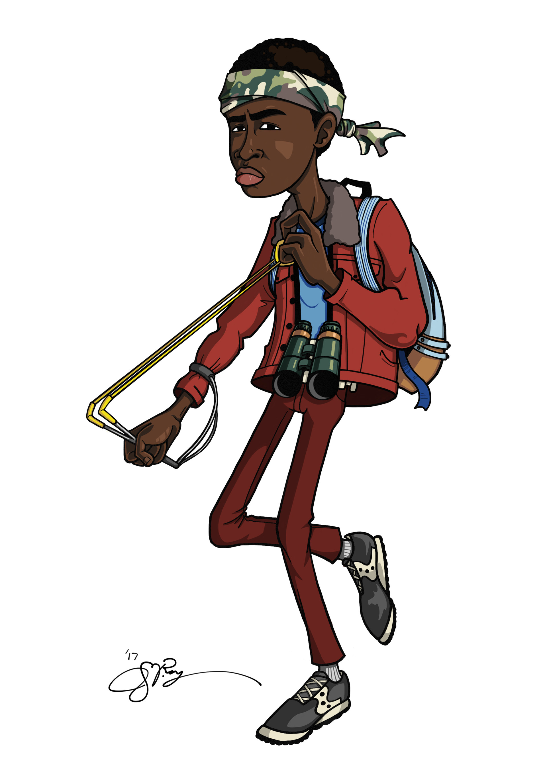 Michael Ryan - Lucas (Stranger Things)