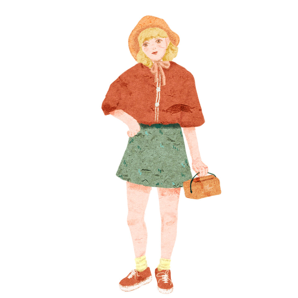 ArtStation - Girl in red