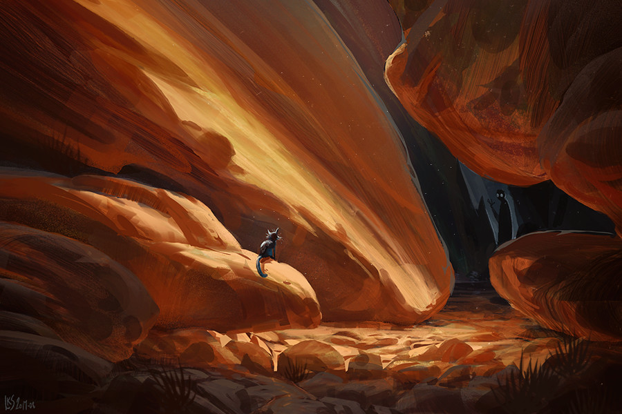 ArtStation - Mysterious Stranger