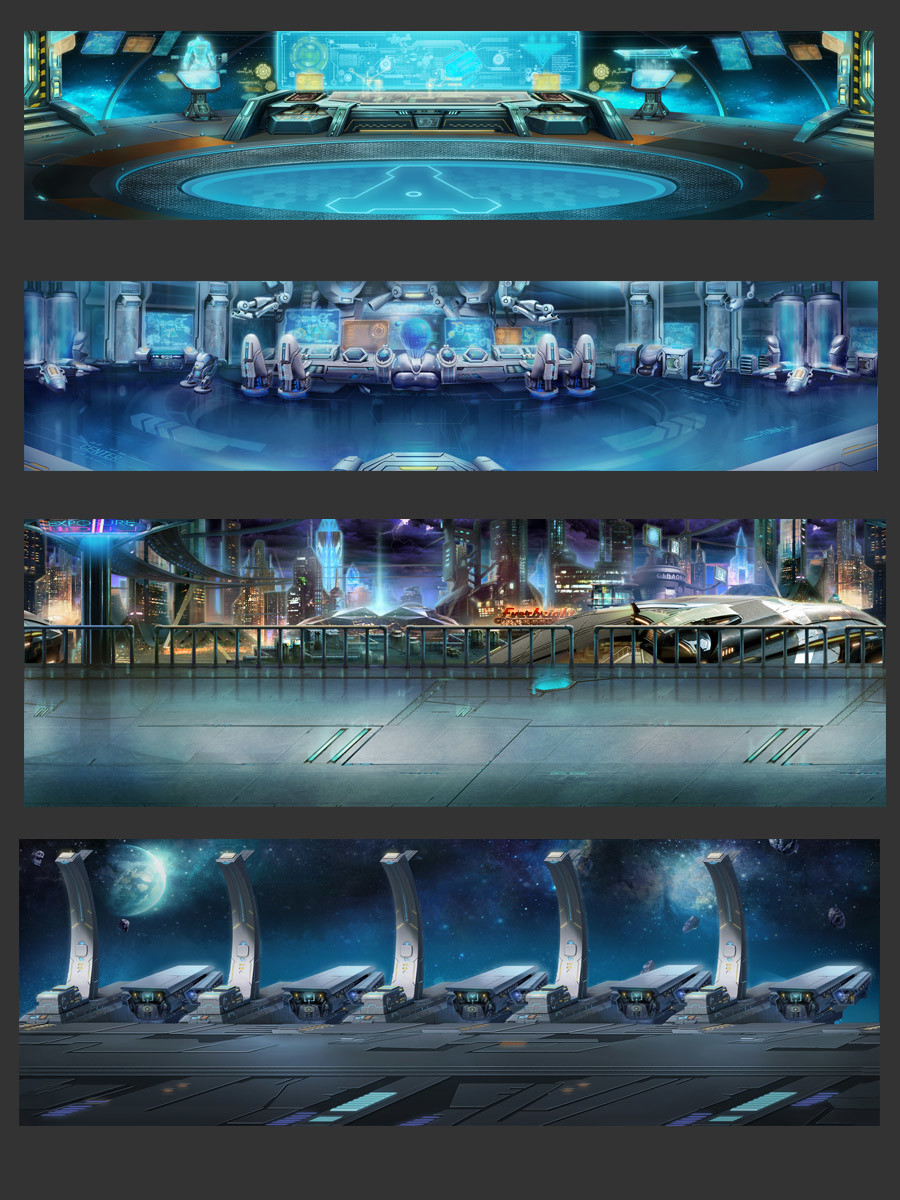 ArtStation - Mobile Game concept design