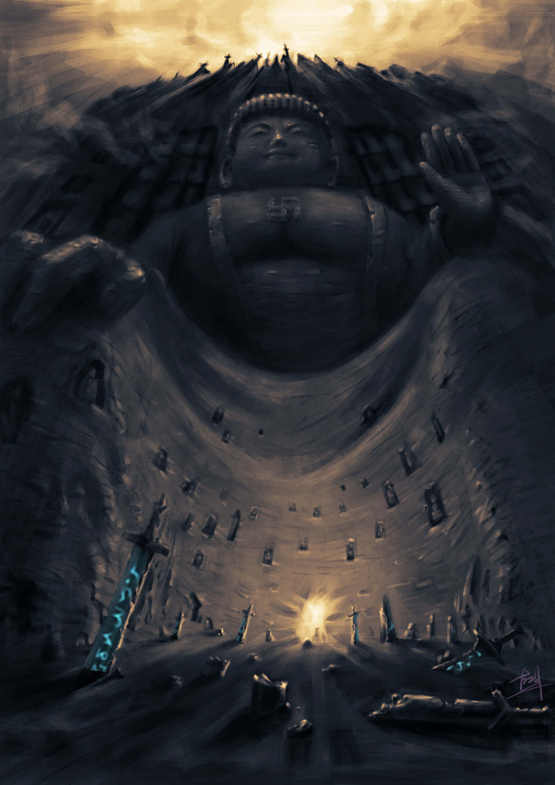 ArtStation - Tomb of swords