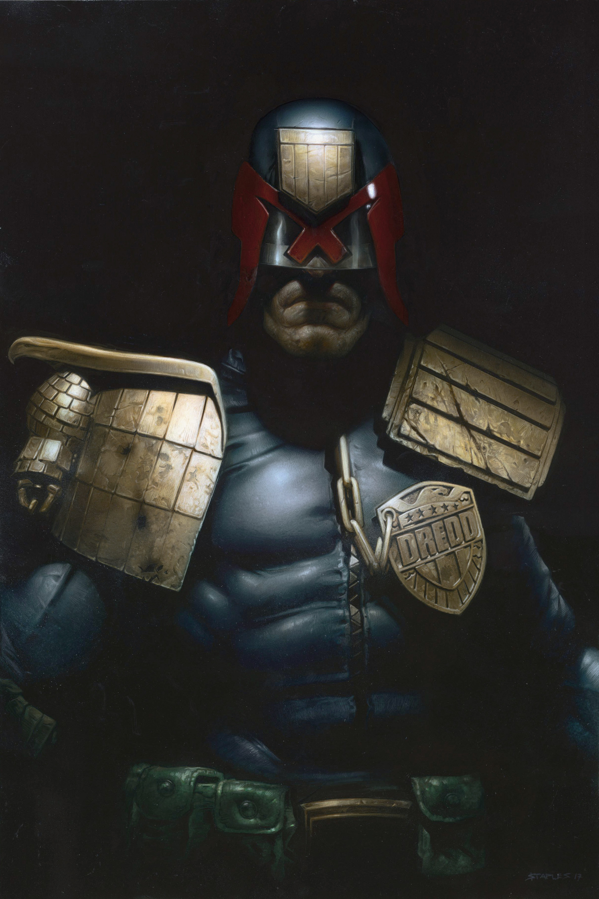 ArtStation - Judge Dredd-Interrogation