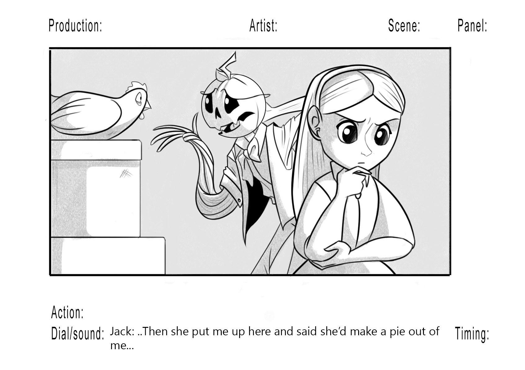 ArtStation - Storyboard - Return to Oz (2016)