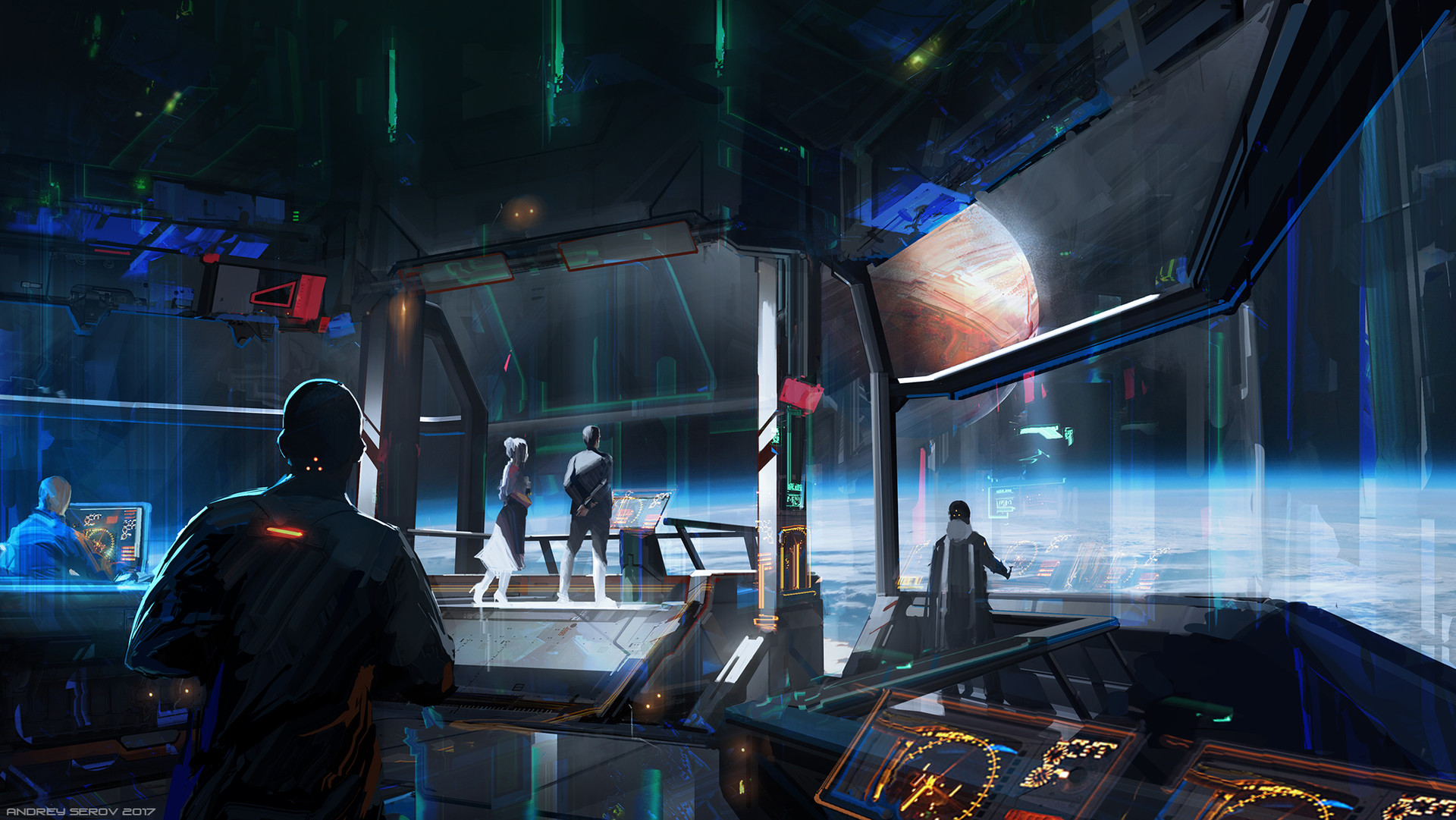 ArtStation - Here is the planet...