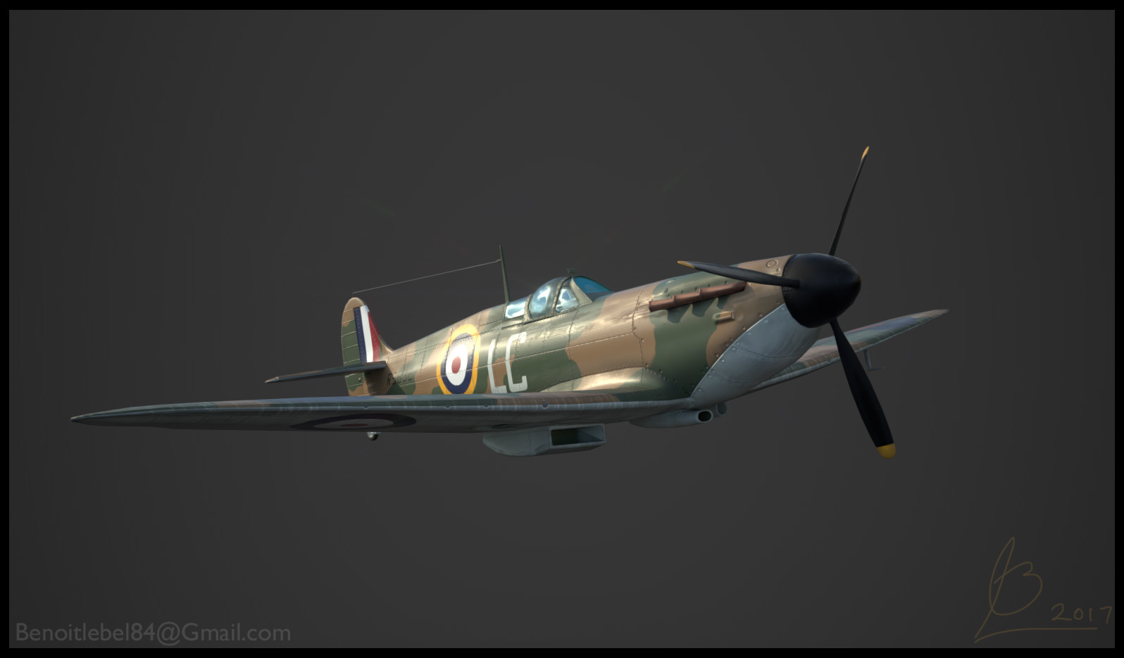 Benoit Lebel - Supermarine Spitfire