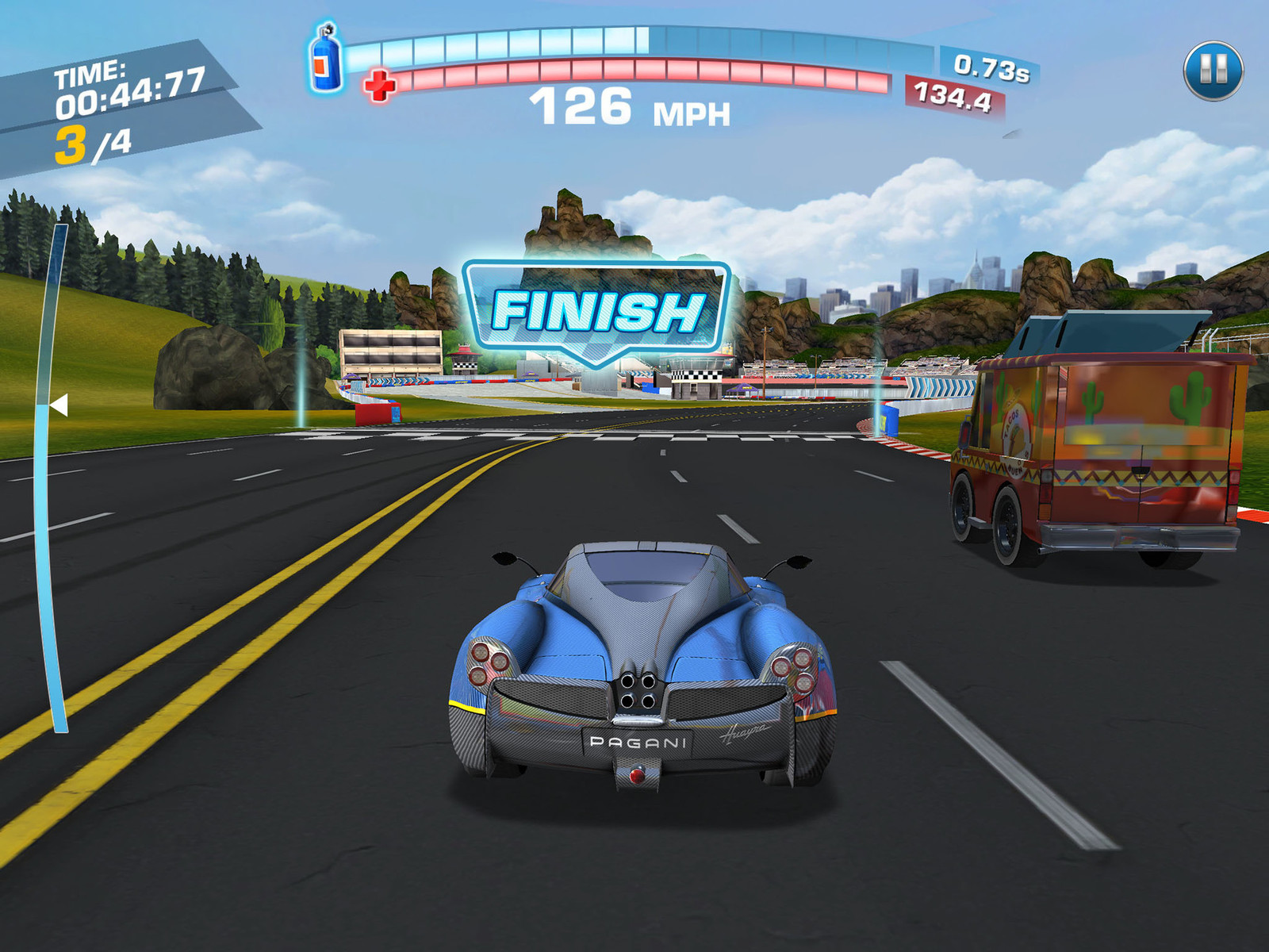 Anabel Sarango - Car Town Racing - HUD Redesign