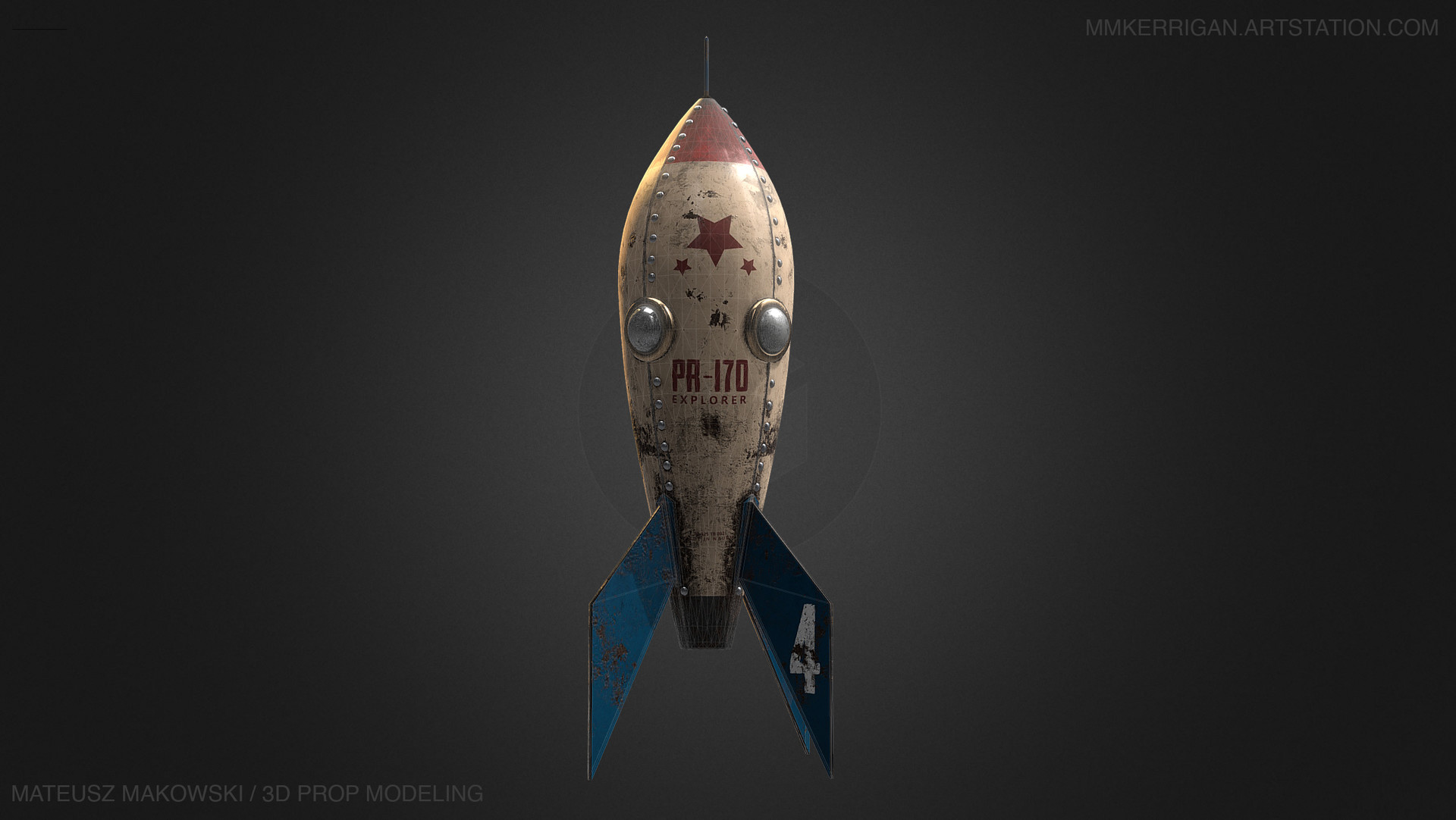 Mateusz Makowski - Retro Rocket / Prop from 50's