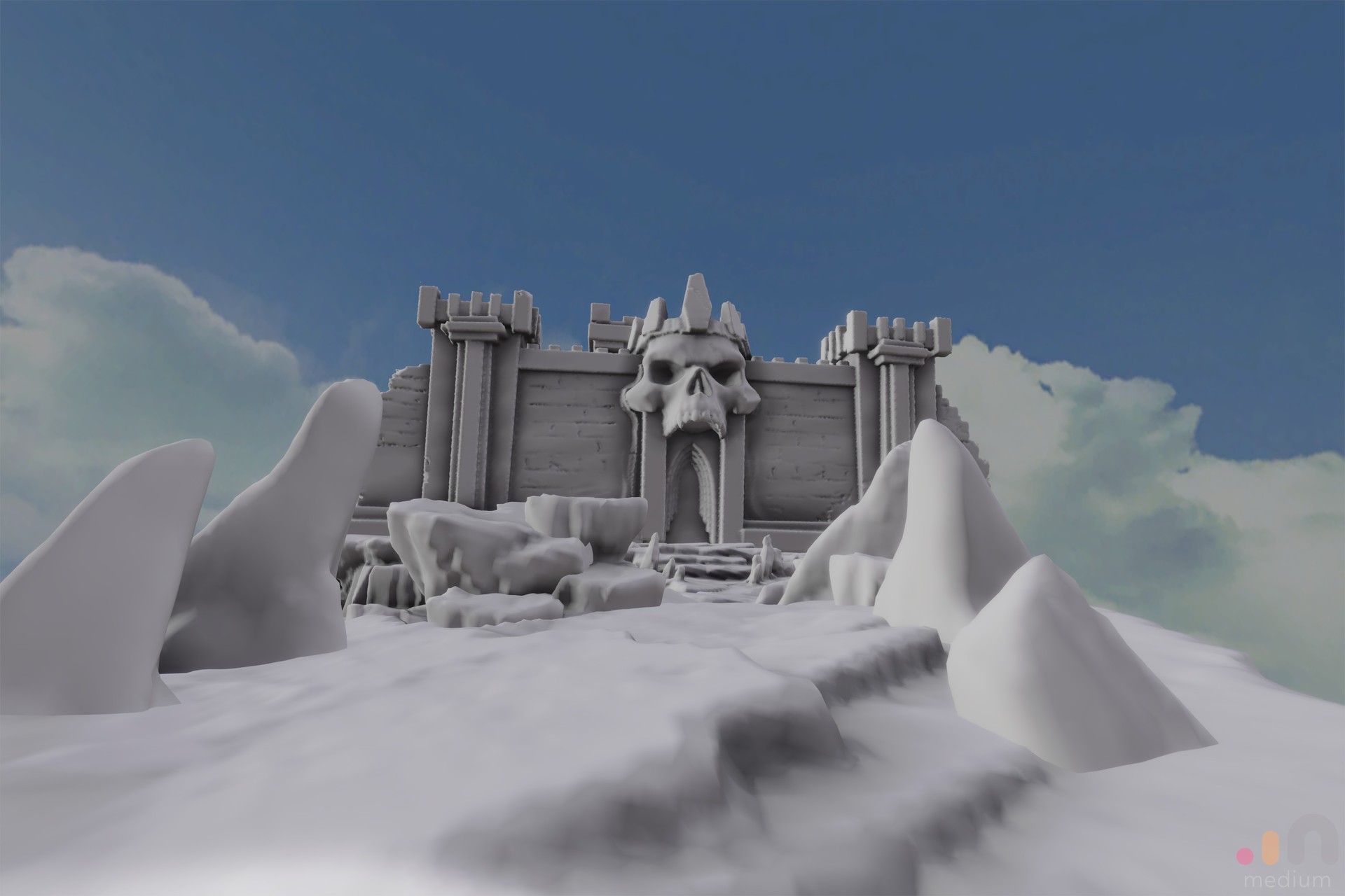 ArtStation - Castle Grayskull