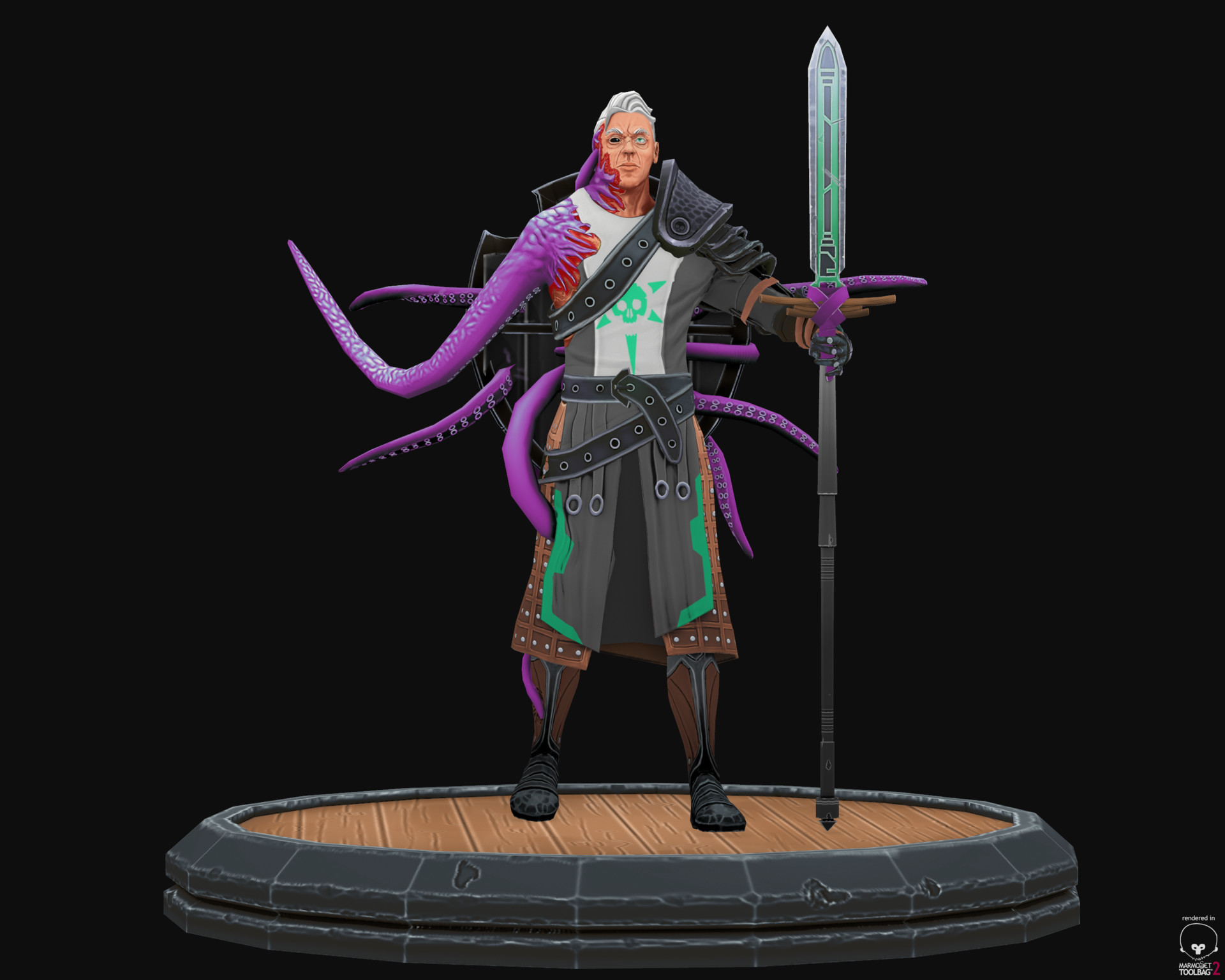 ArtStation - Infested Worrior