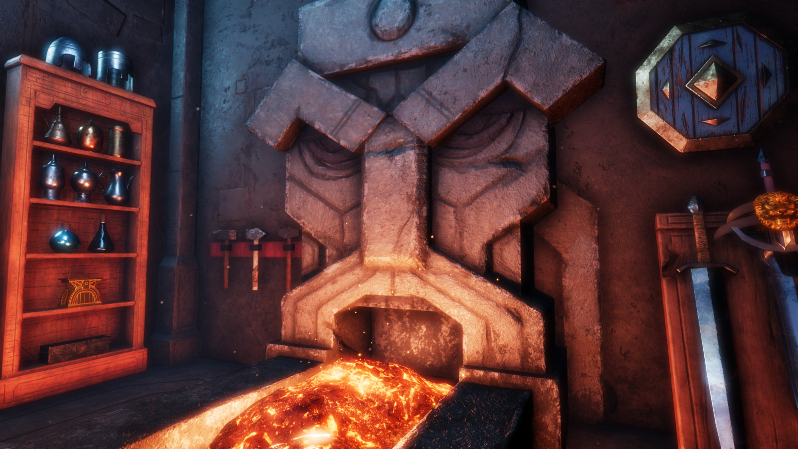 Dmitriy Shchukin - Dwarven smithy (UE4)