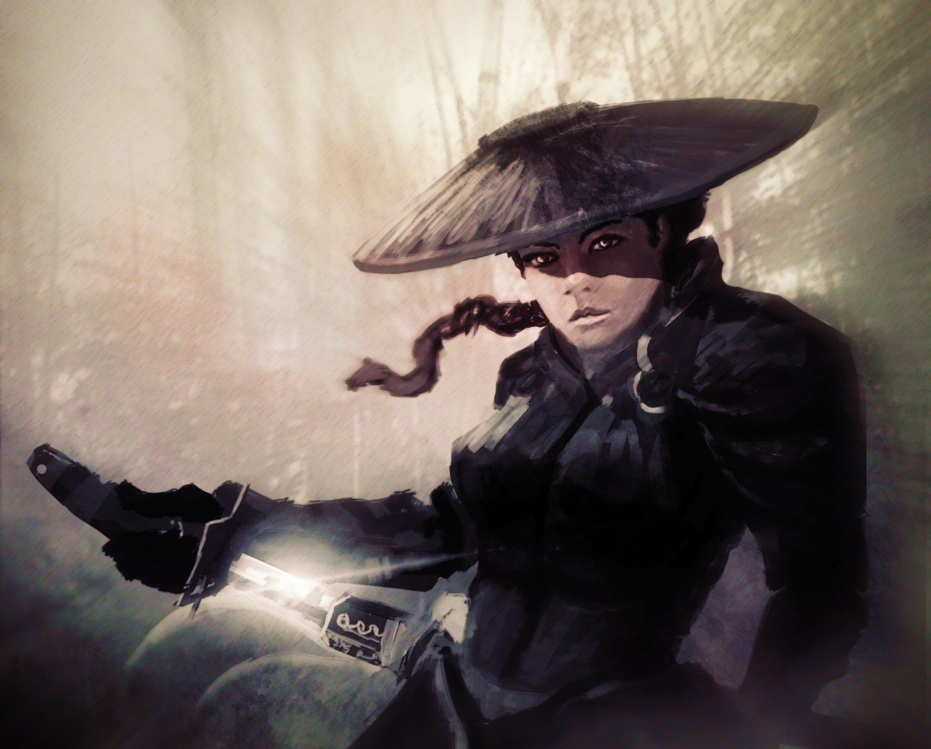 ArtStation - Samurai Speed Sketch