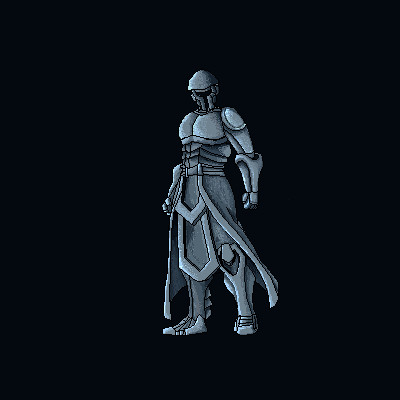 ArtStation - Arcane Knight Sprite