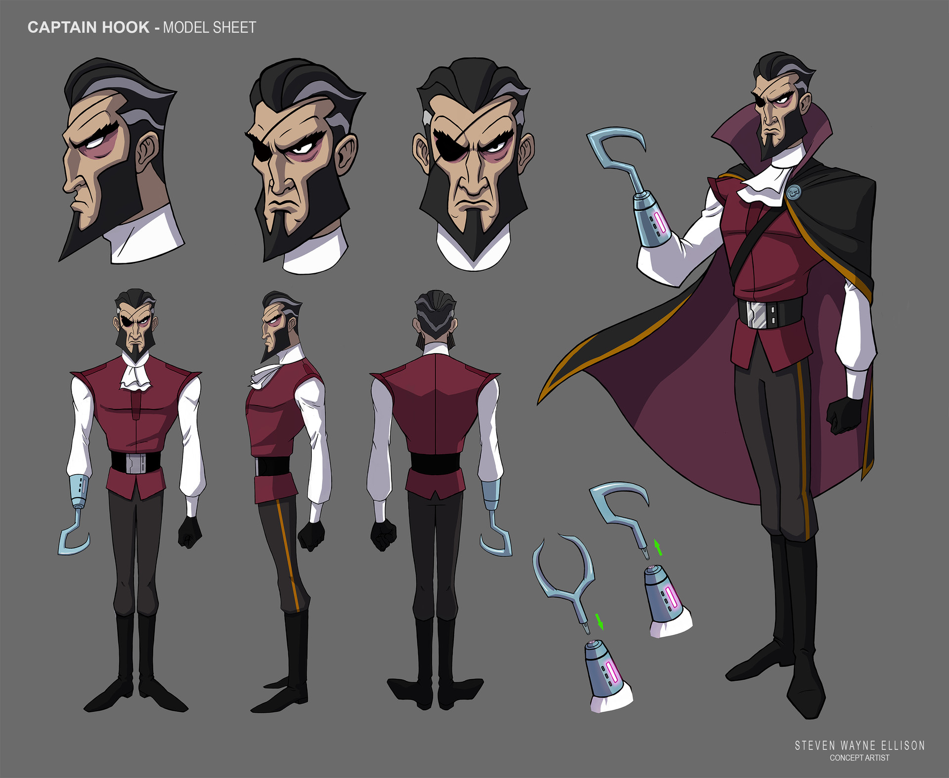 Steven-Wayne Ellison - Captain Hook: Space Pirate