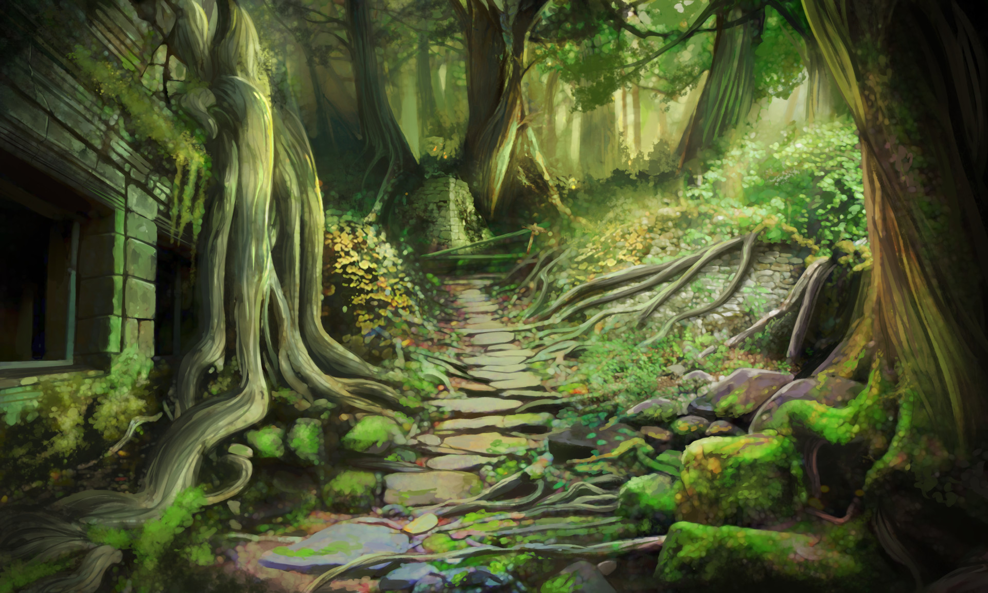 ArtStation - Overgrown Rainforest - Mutiny!!