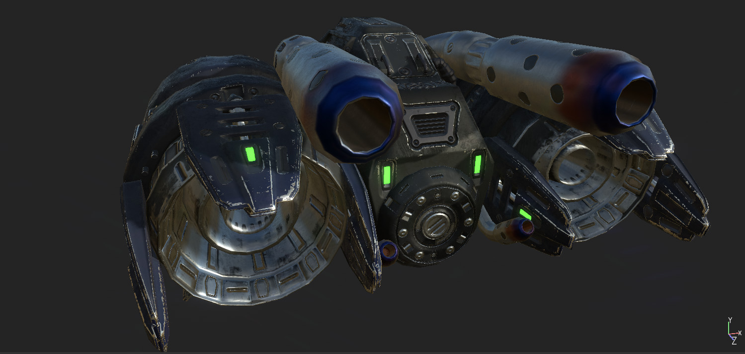 Kyle Harrell - Starcraft II - Vulture Bike (fan art)