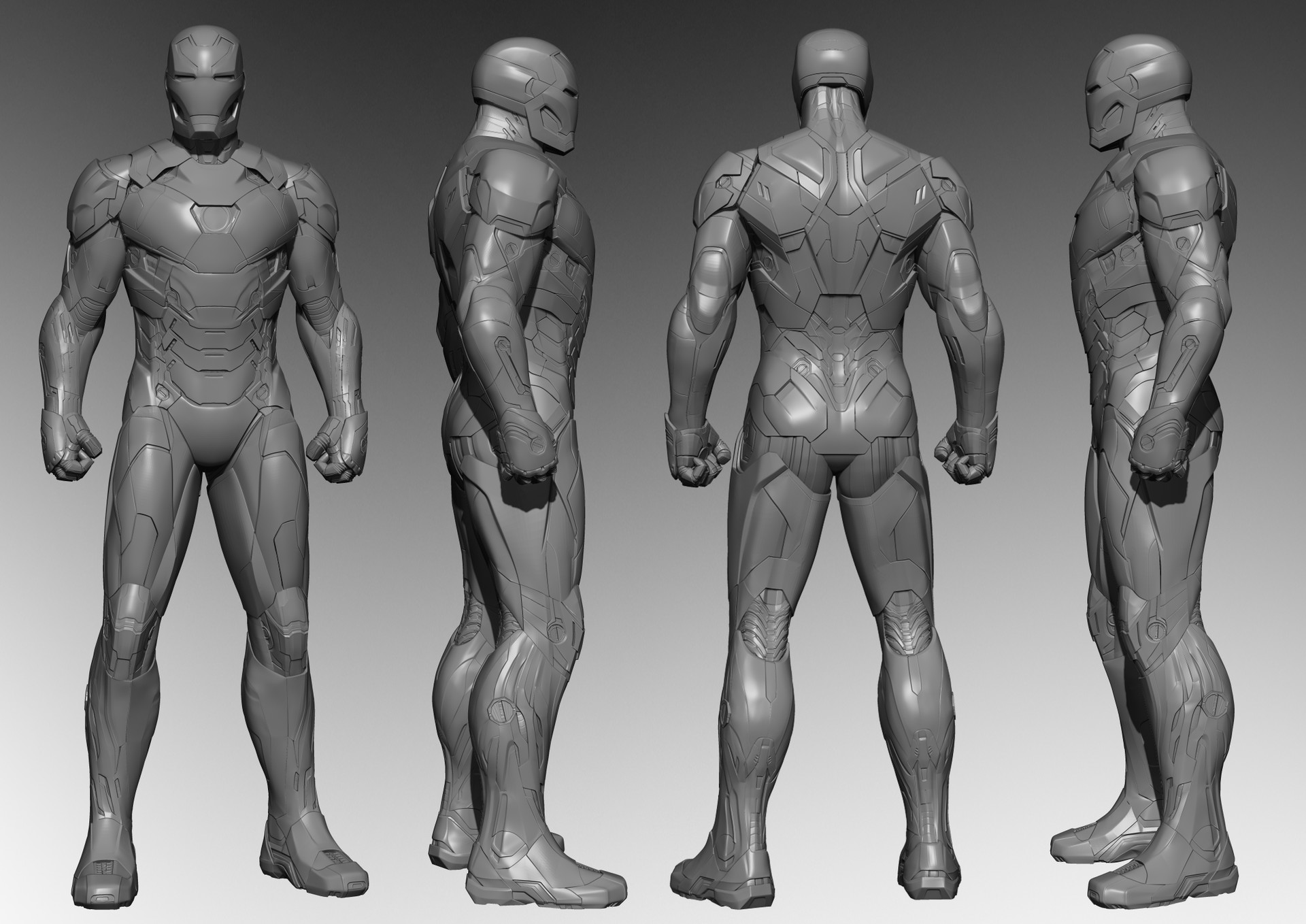ArtStation - Iron Man Armor: Mark XLVI