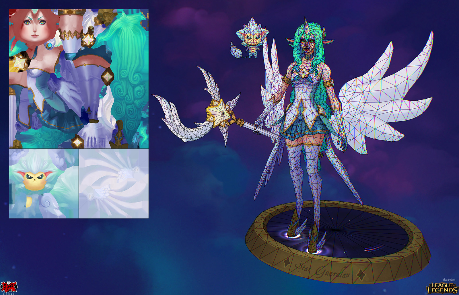 Yekaterina Bourykina - Star Guardian Miss Fortune and Soraka