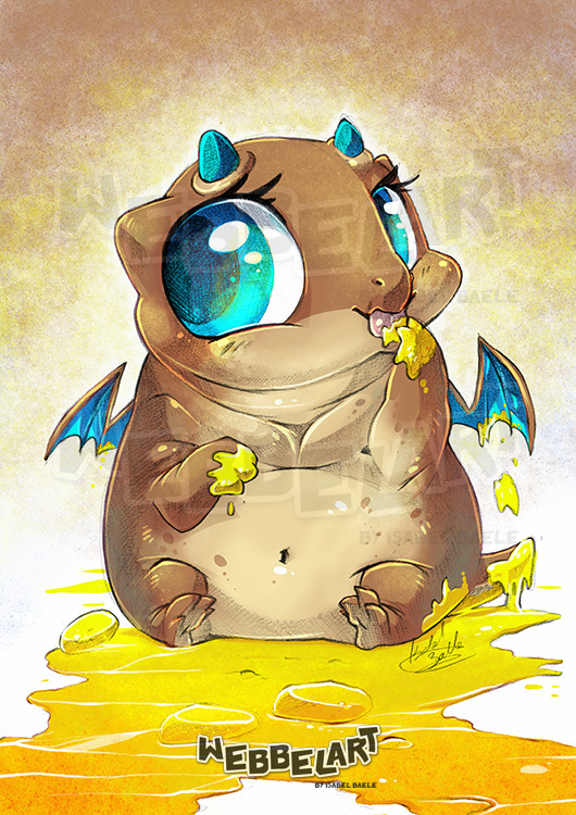ArtStation - Chubby Dragon