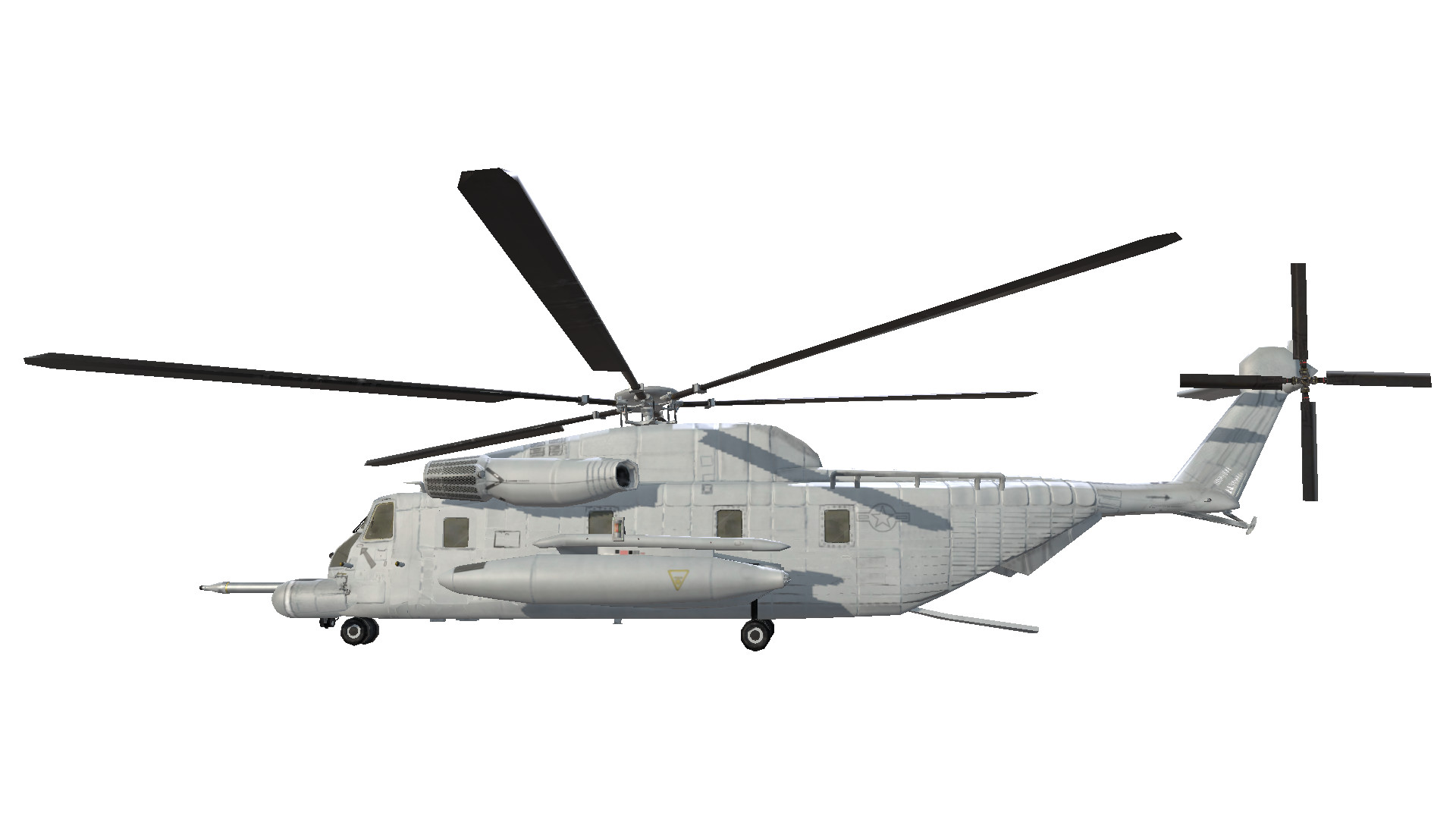 G B - Sikorsky MH-53 Pave Low Helicopter 3D Asset