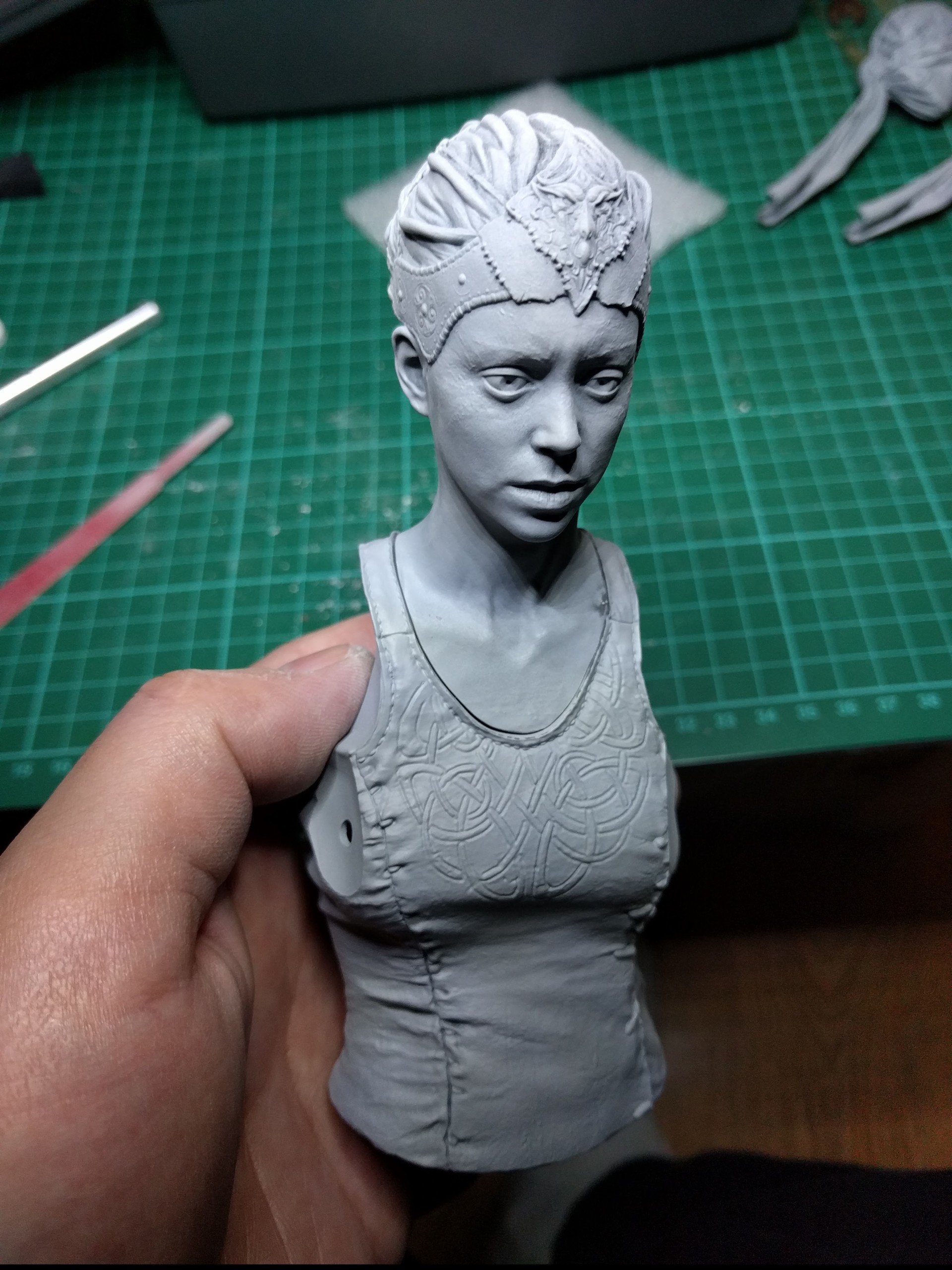 Balazs Kalazdi - 3D Printed Senua - 2017