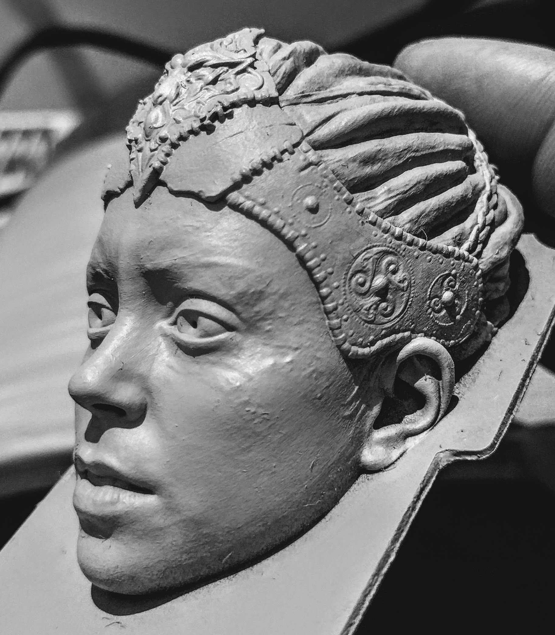 Balazs Kalazdi - 3D Printed Senua - 2017