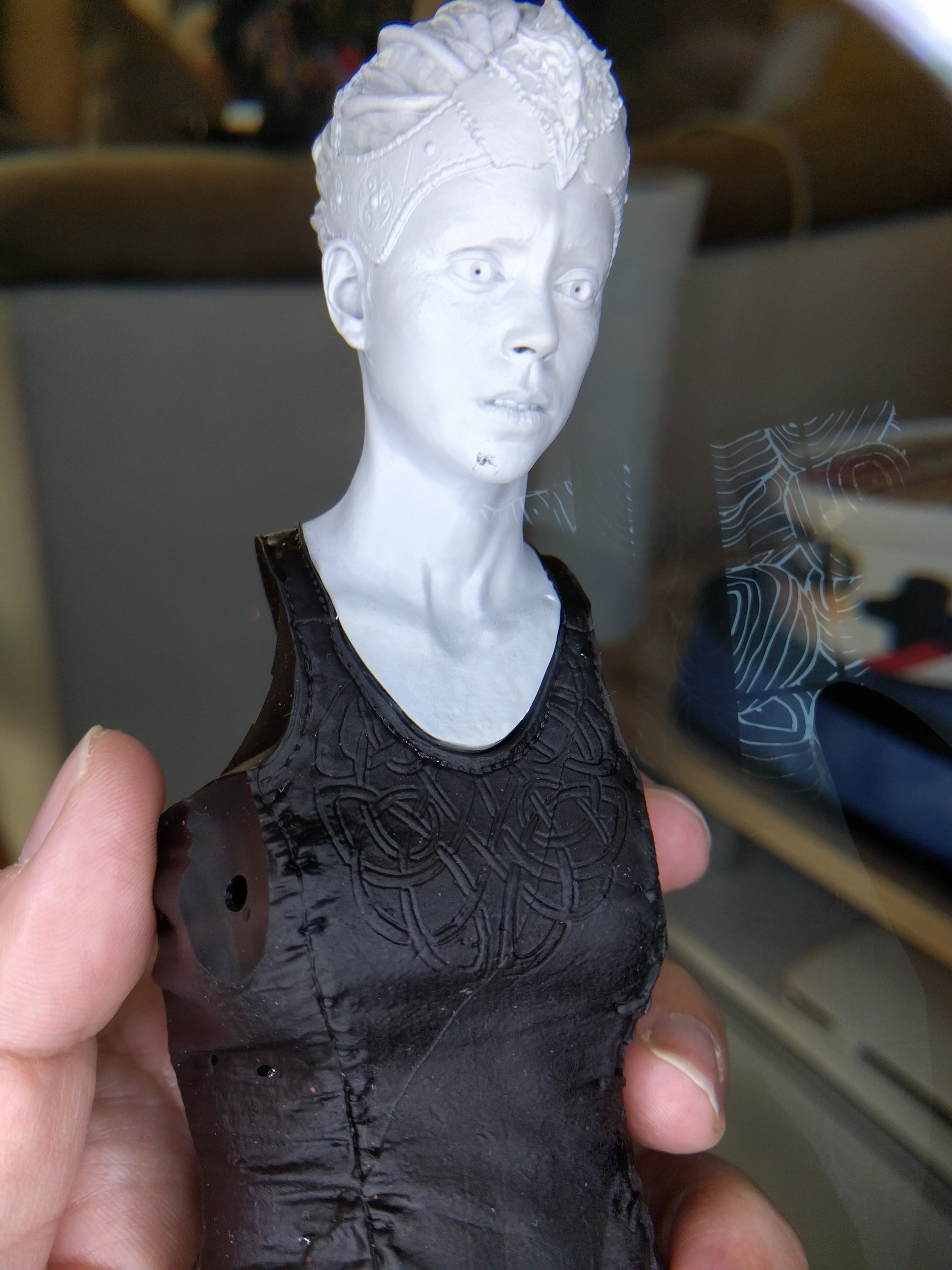 Balazs Kalazdi - 3D Printed Senua - 2017
