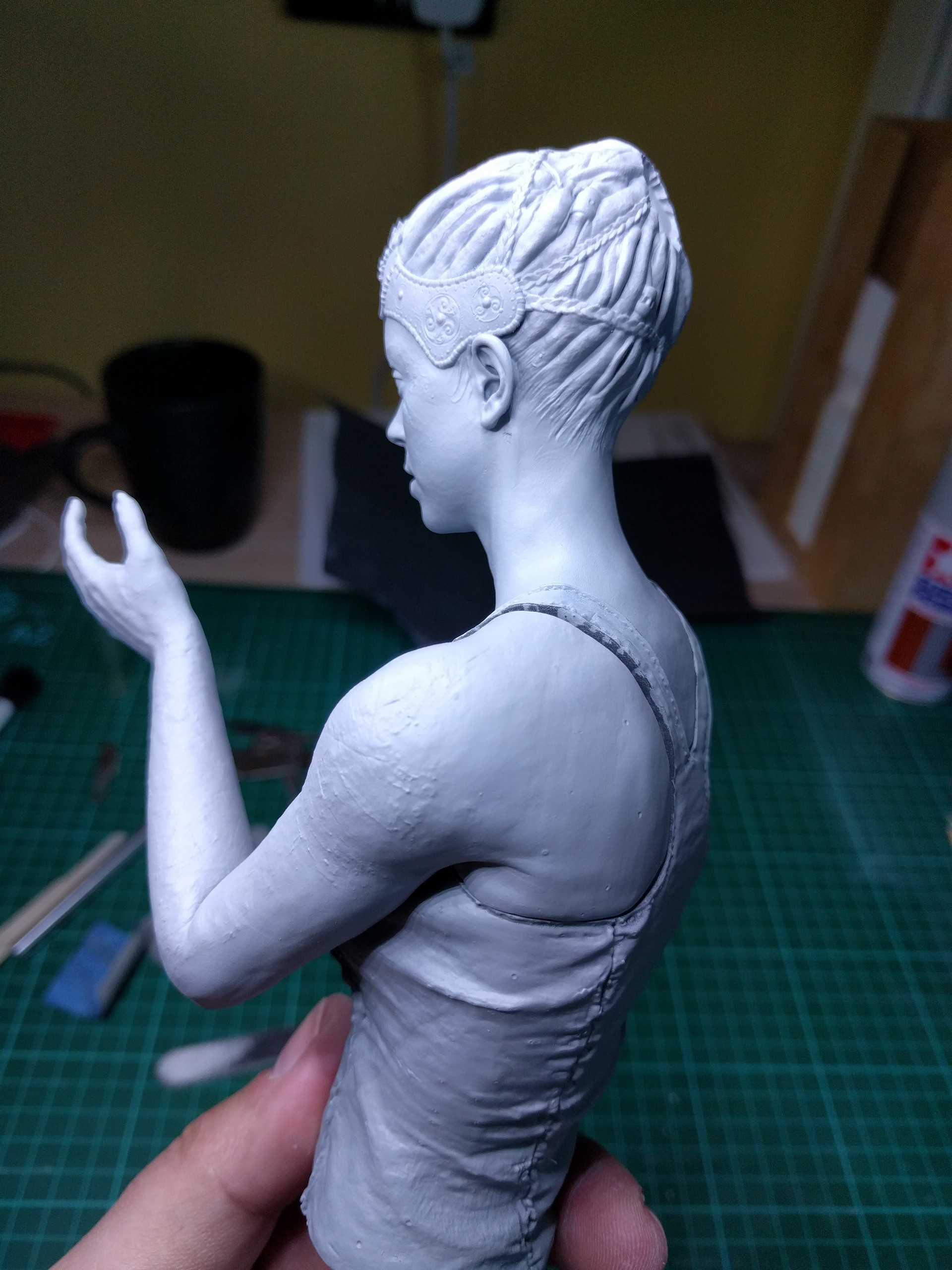 Balazs Kalazdi - 3D Printed Senua - 2017