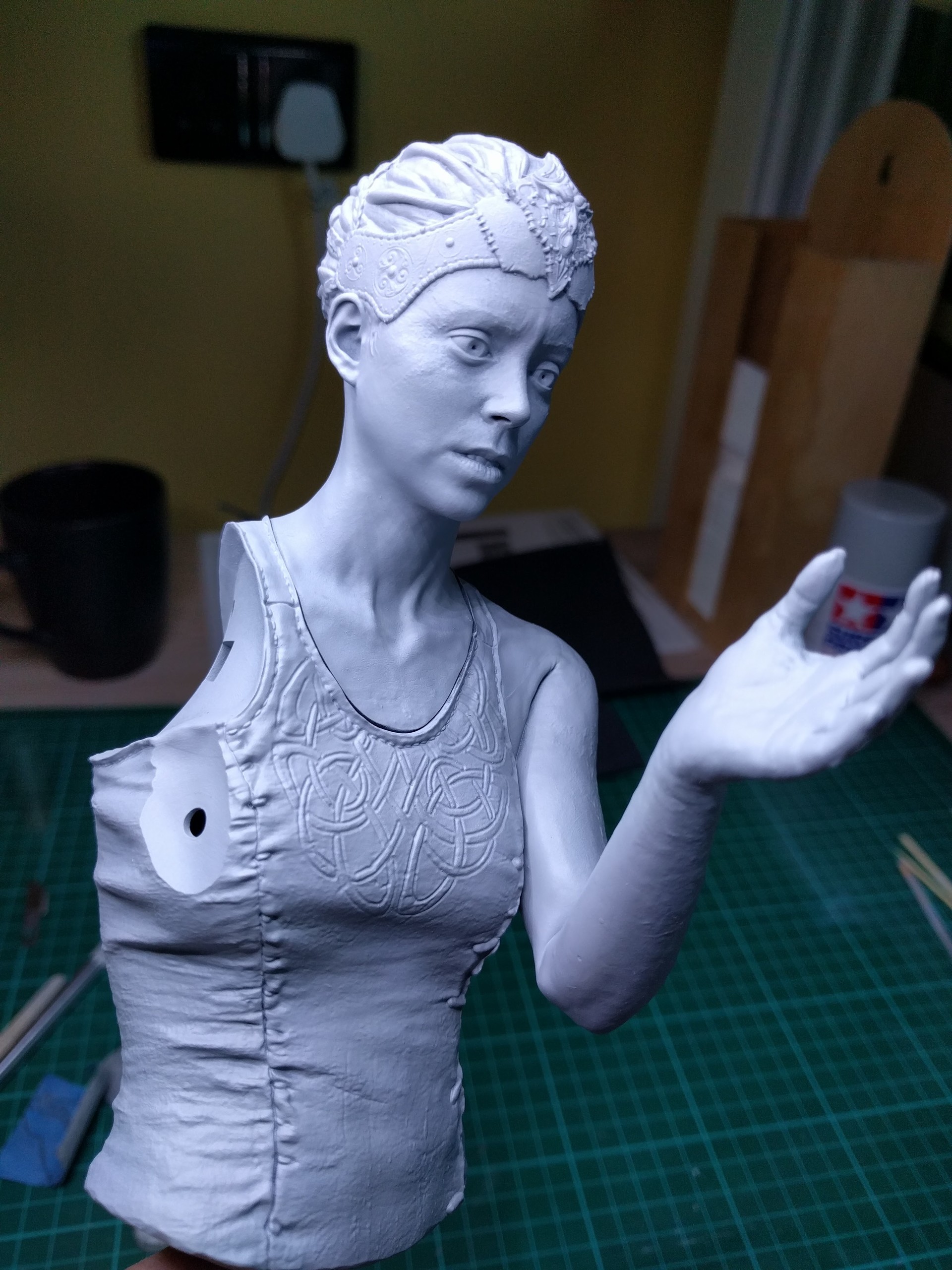 Balazs Kalazdi - 3D Printed Senua - 2017