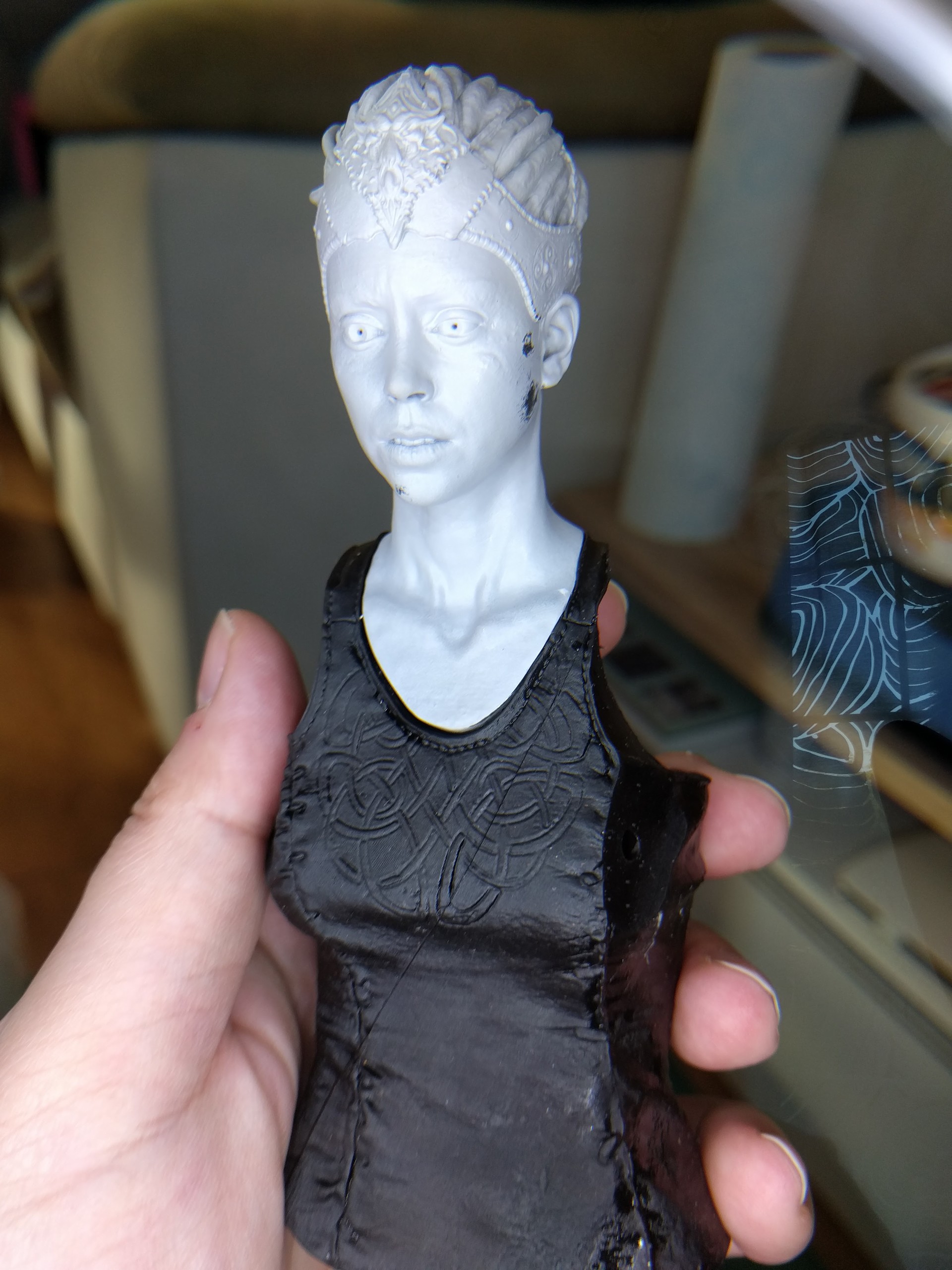 Balazs Kalazdi - 3D Printed Senua - 2017