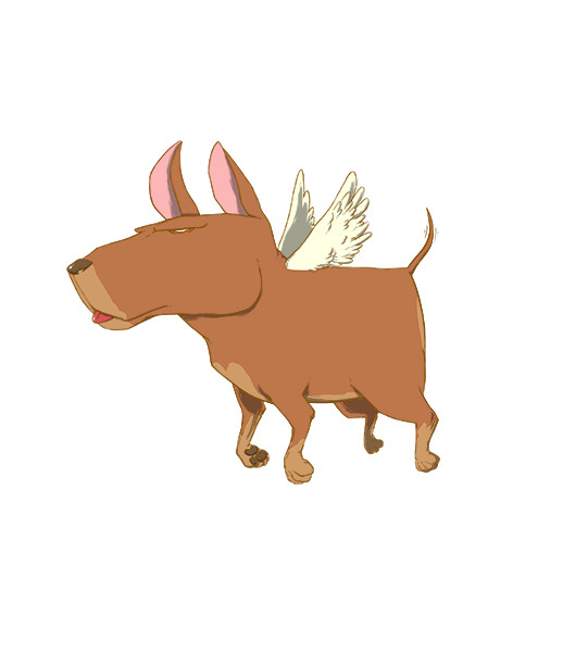 ArtStation - Flying Dog