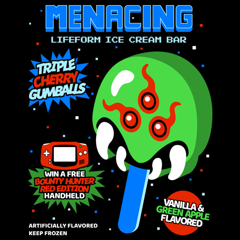 ArtStation - Menacing Lifeform Ice Cream Bar