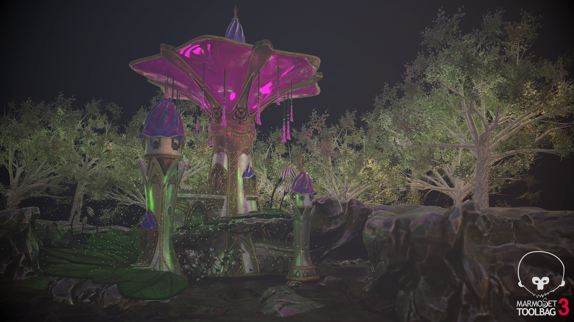 ArtStation - Elf house