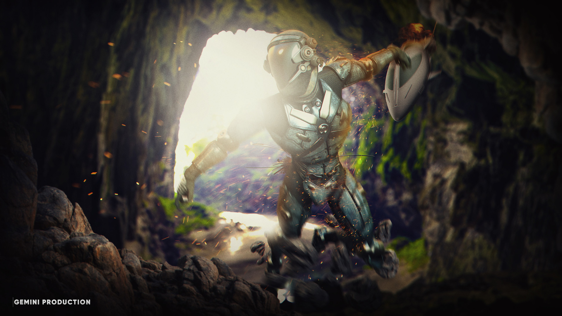 ArtStation - Cyborg Shadow