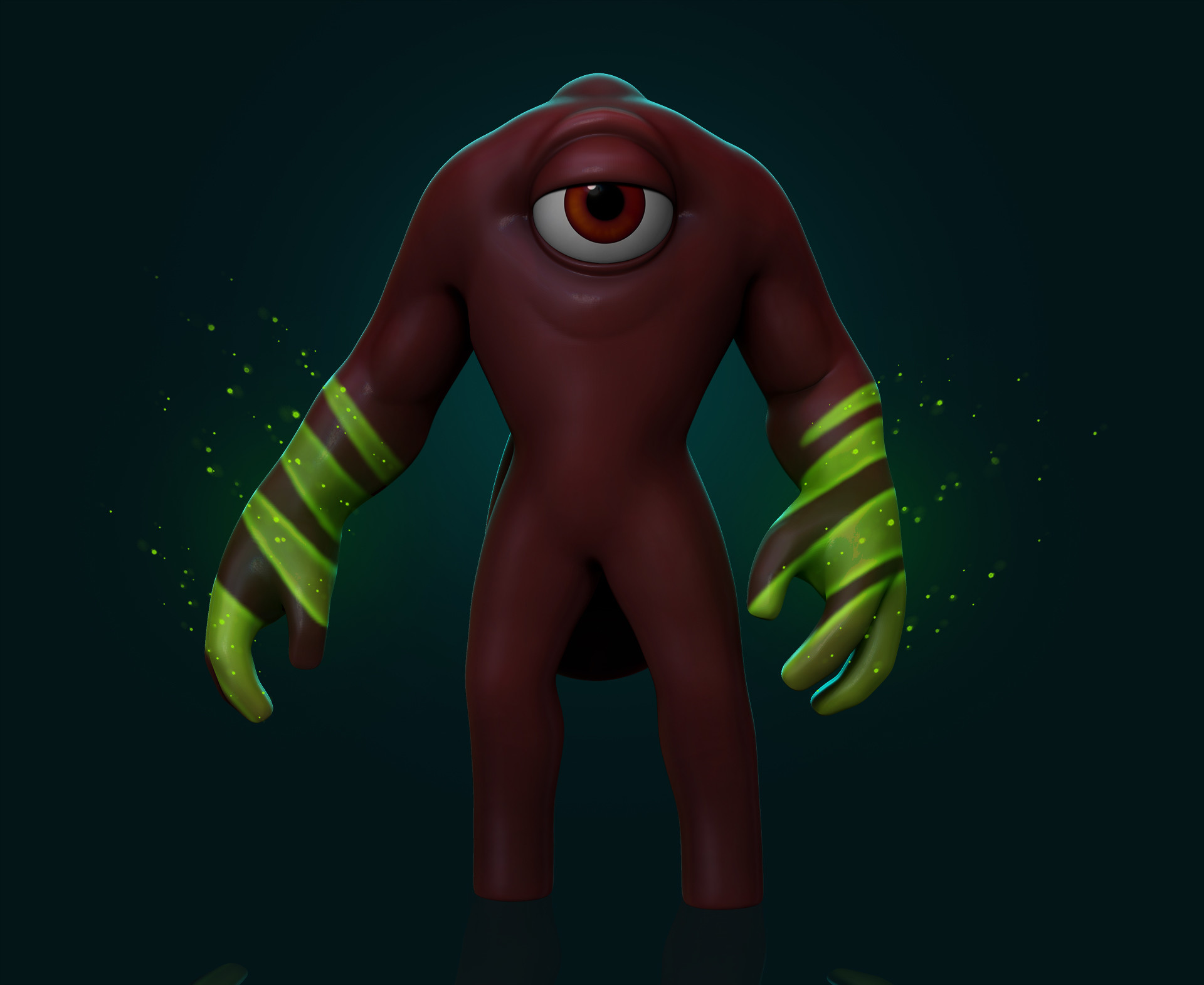 ArtStation - magic monster