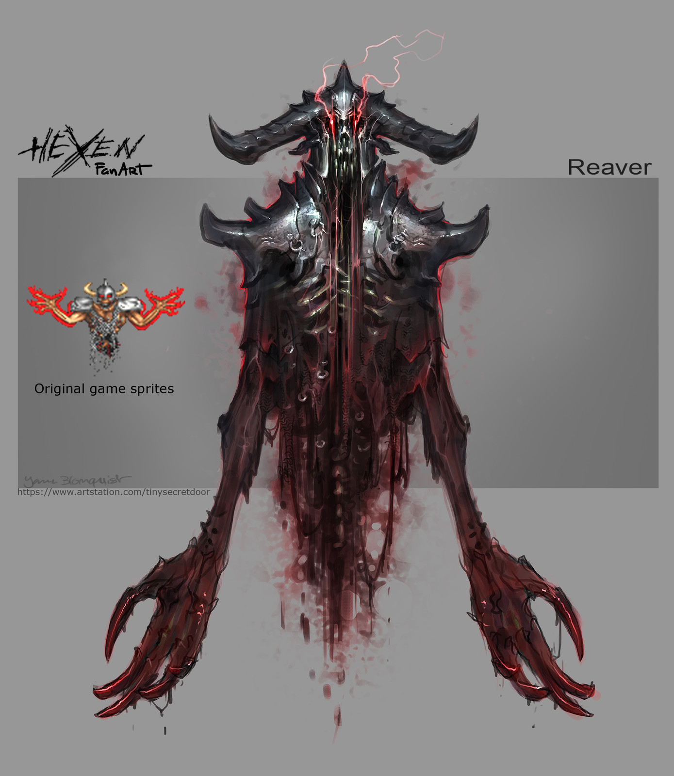 Yann Blomquist - Hexen Fan Concept art Batch 3