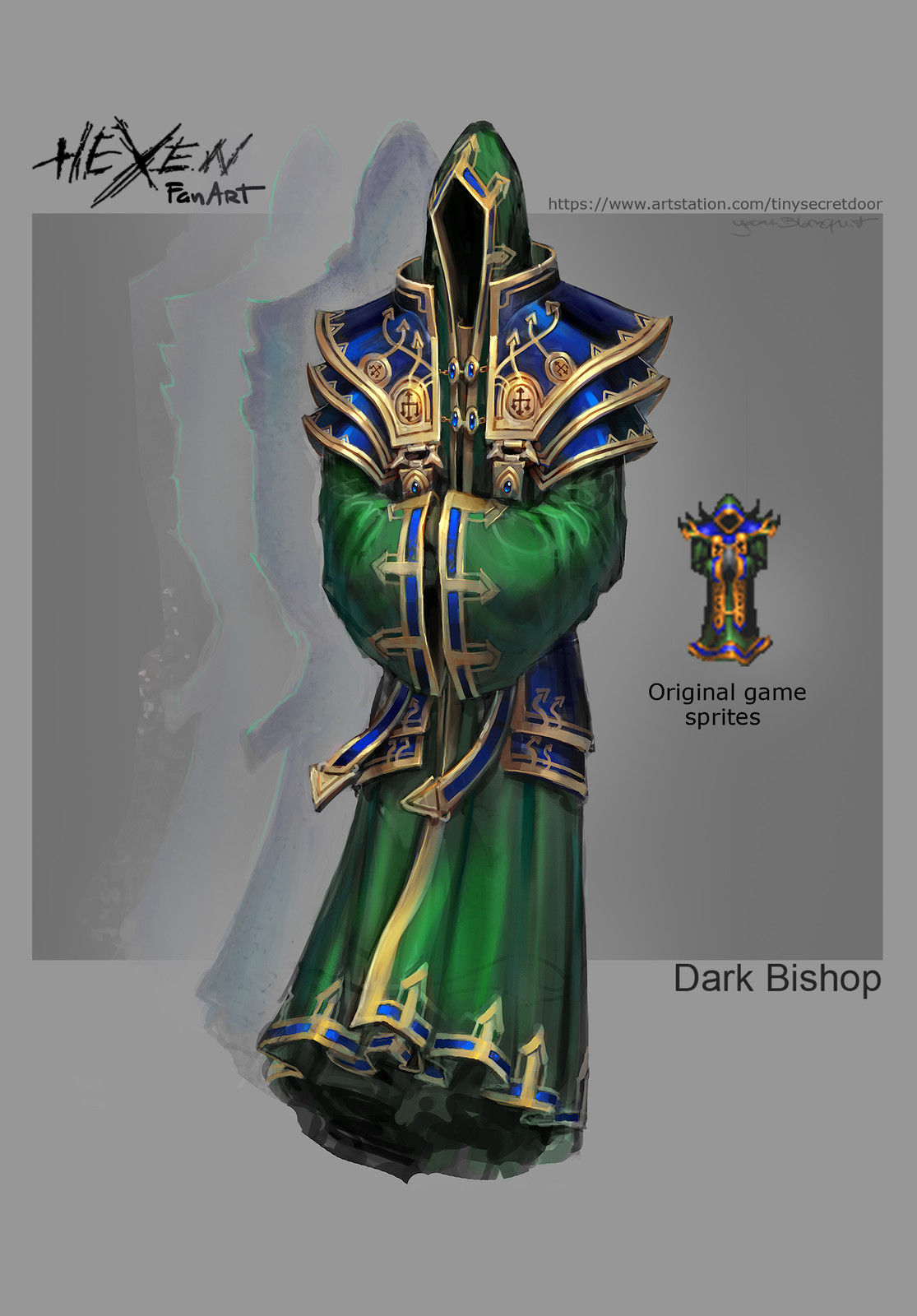 Yann Blomquist - Hexen Fan Concept art Batch 3