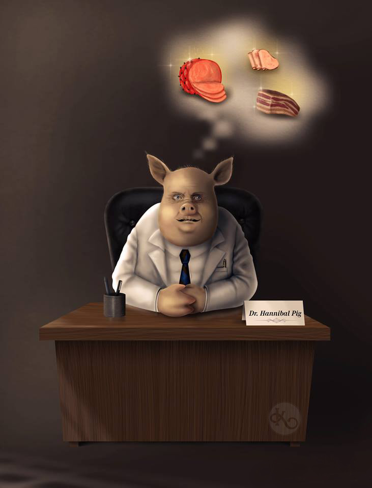 ArtStation - Hannibal Pig
