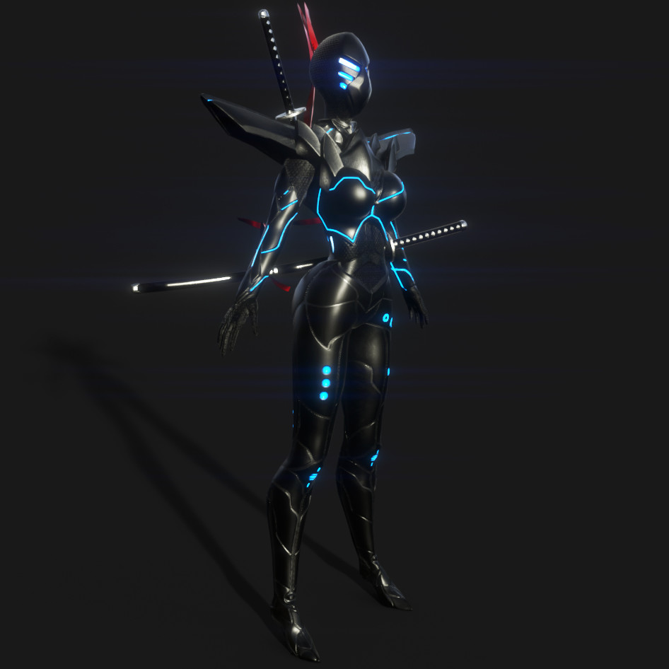 ArtStation - Cyborg Ninja