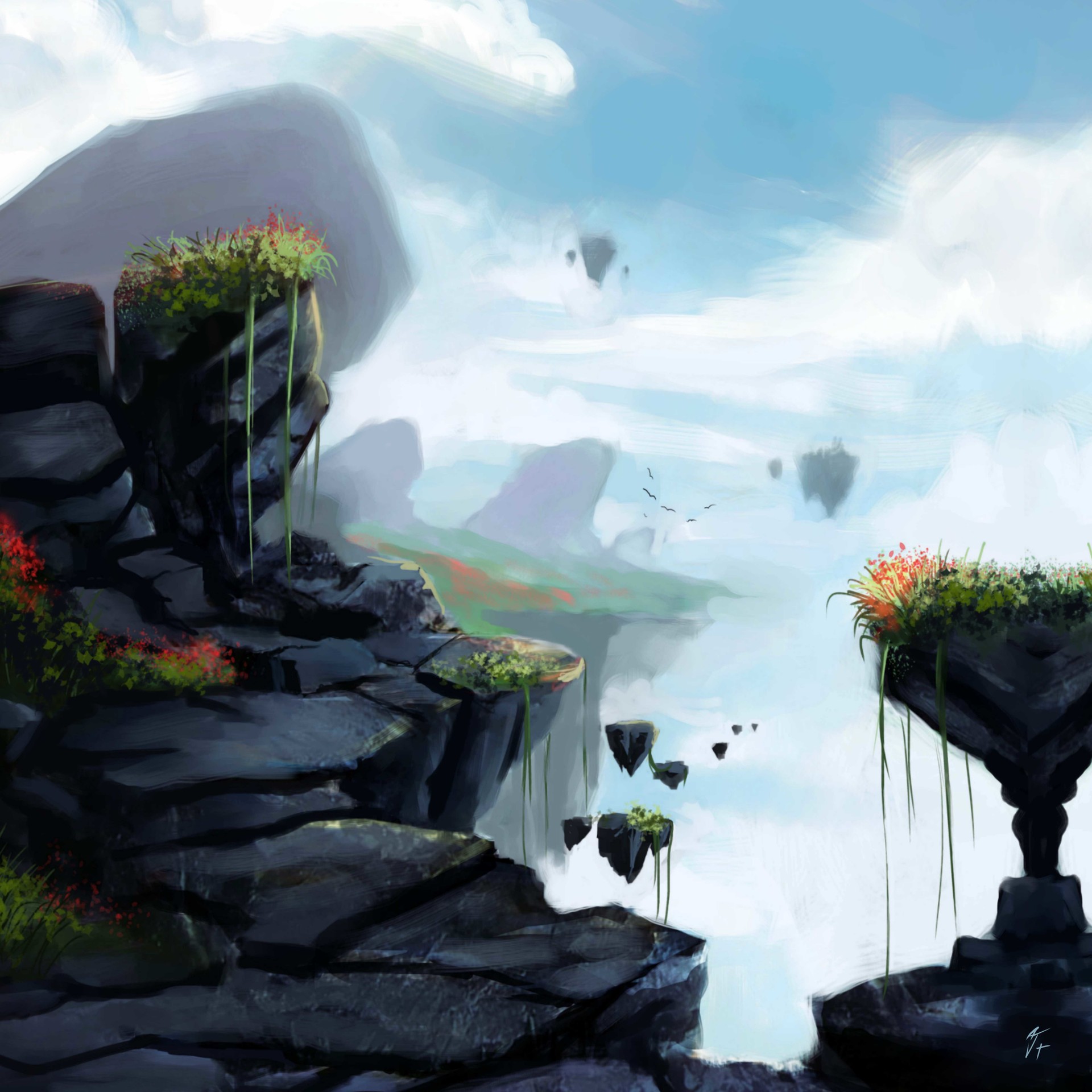 ArtStation - At The Edge