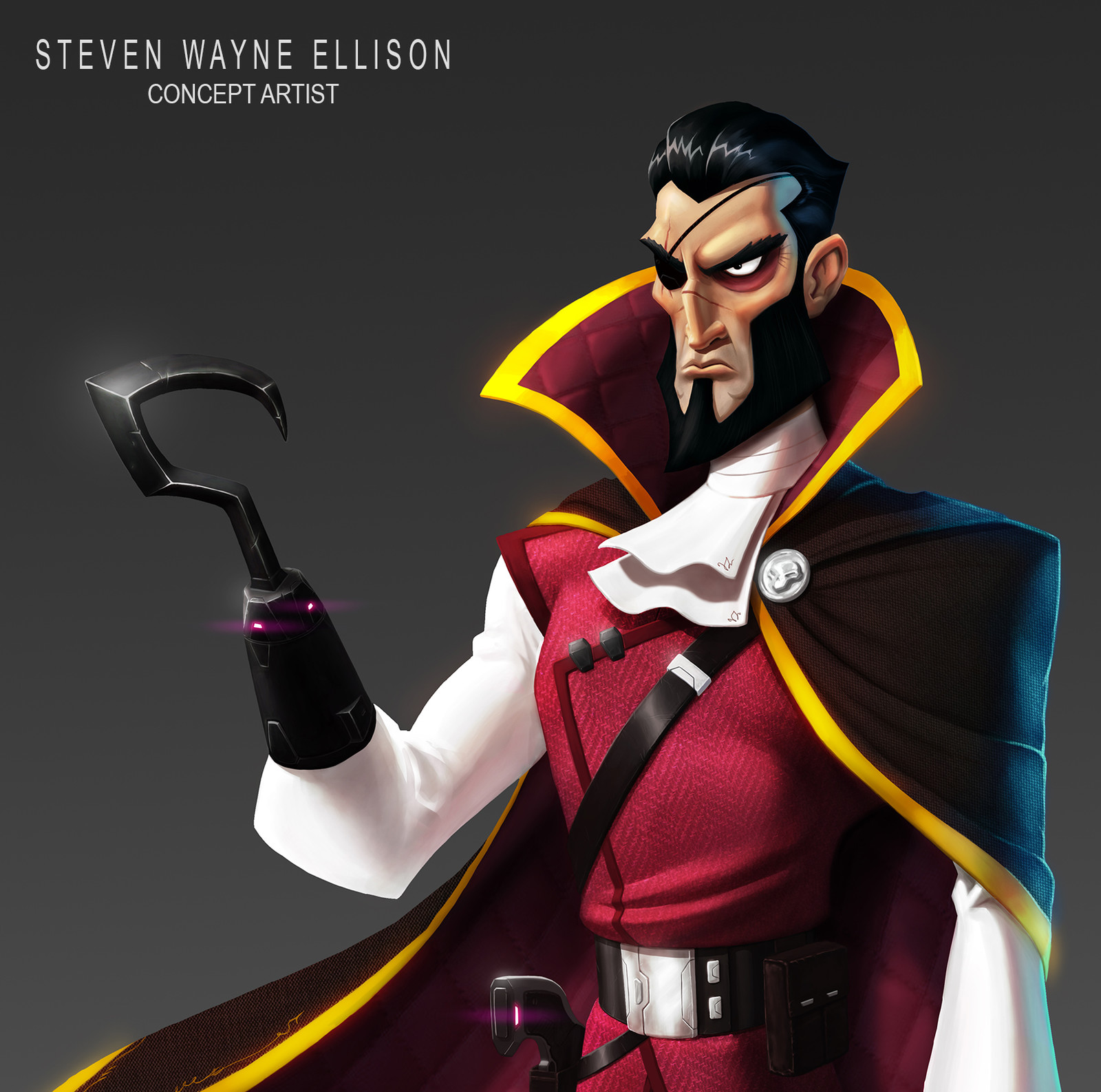 Steven-Wayne Ellison - Captain Hook: Space Pirate