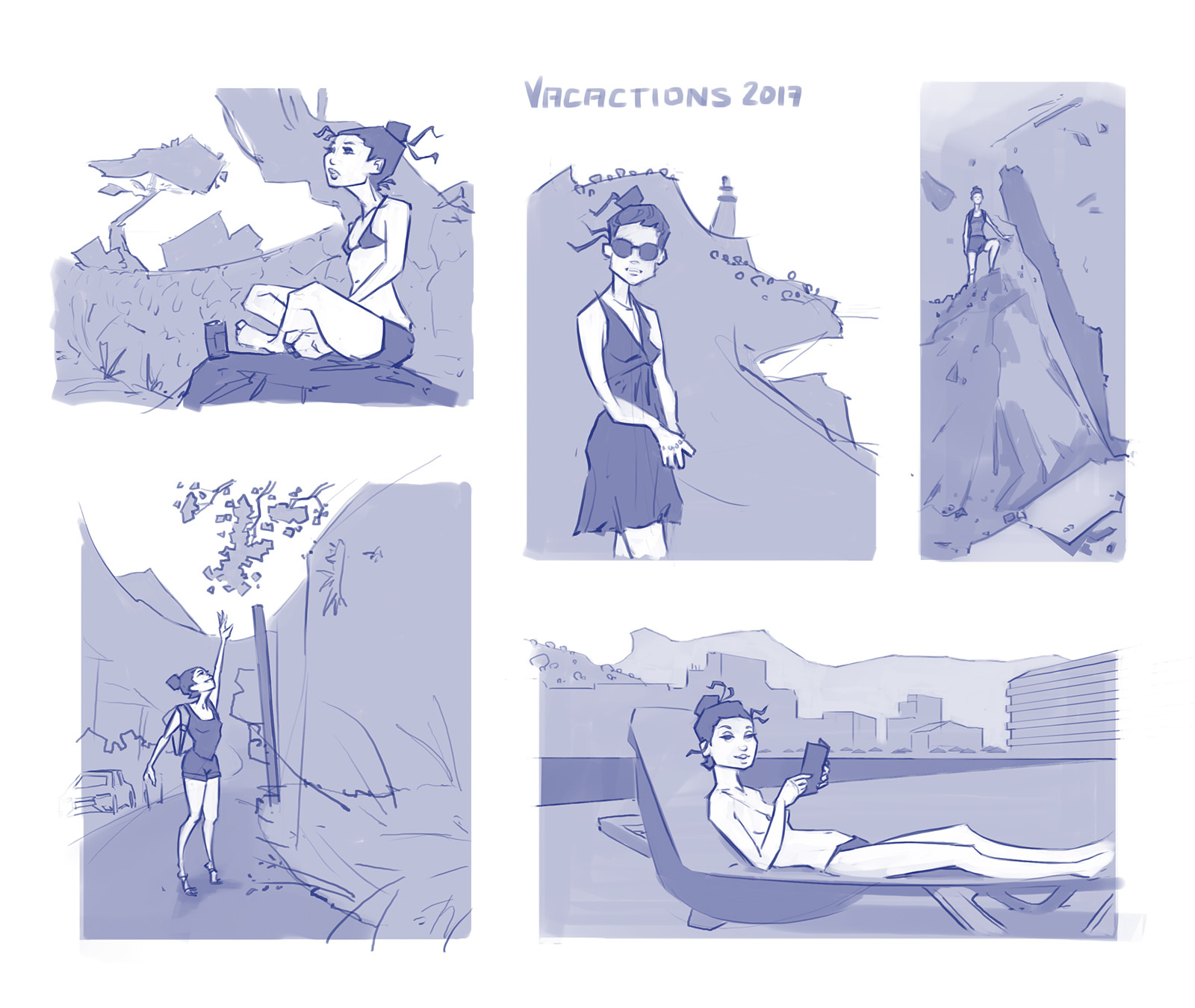 ArtStation - Vacations 2017