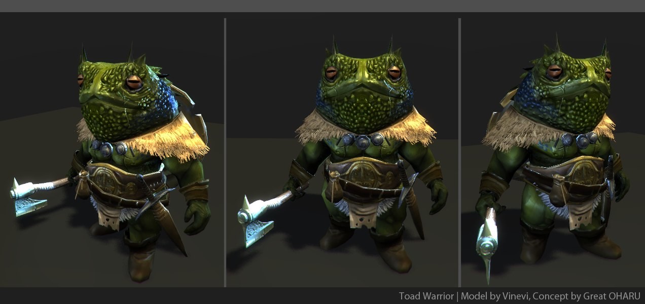 ArtStation - Toad-Warrior