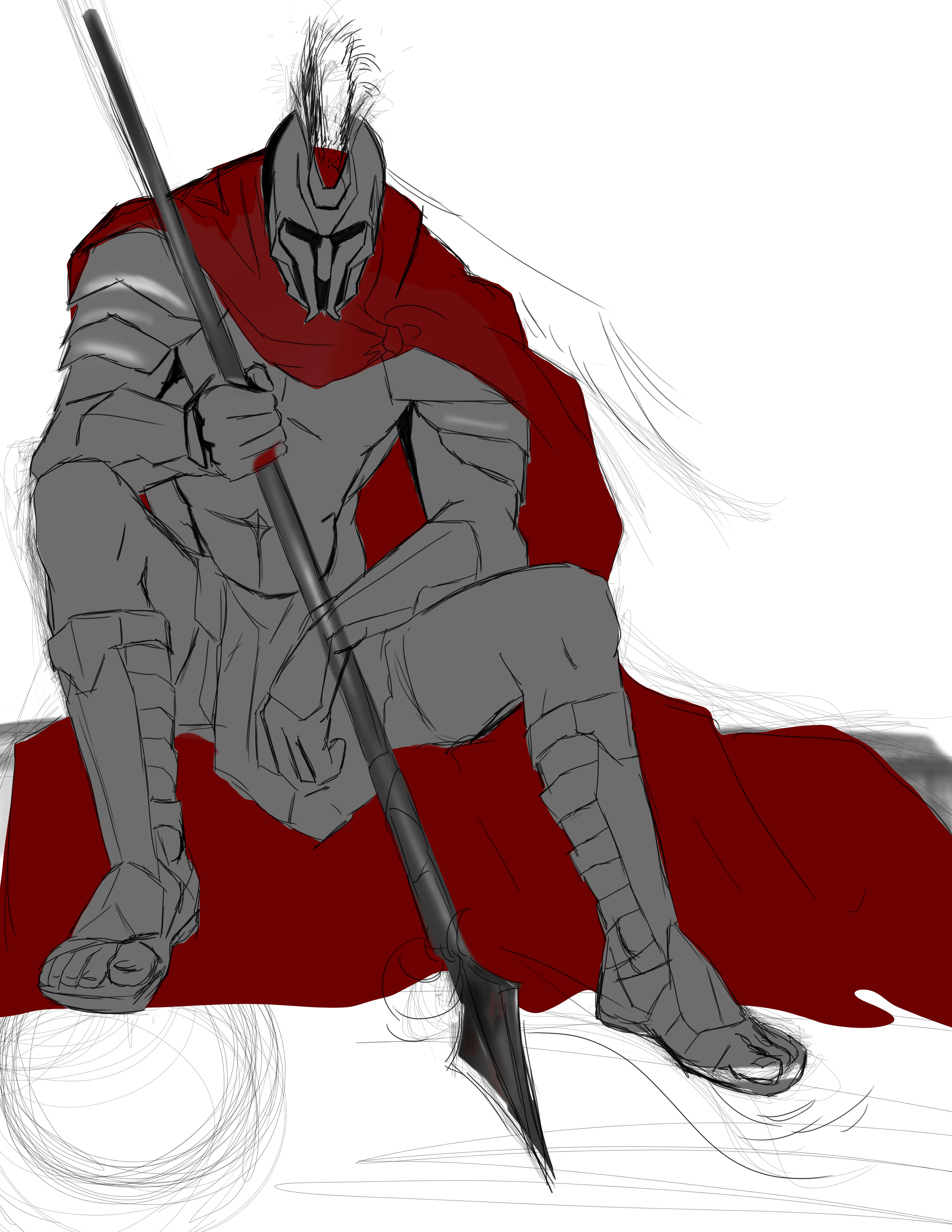 BME Artwork - Ares, God of War