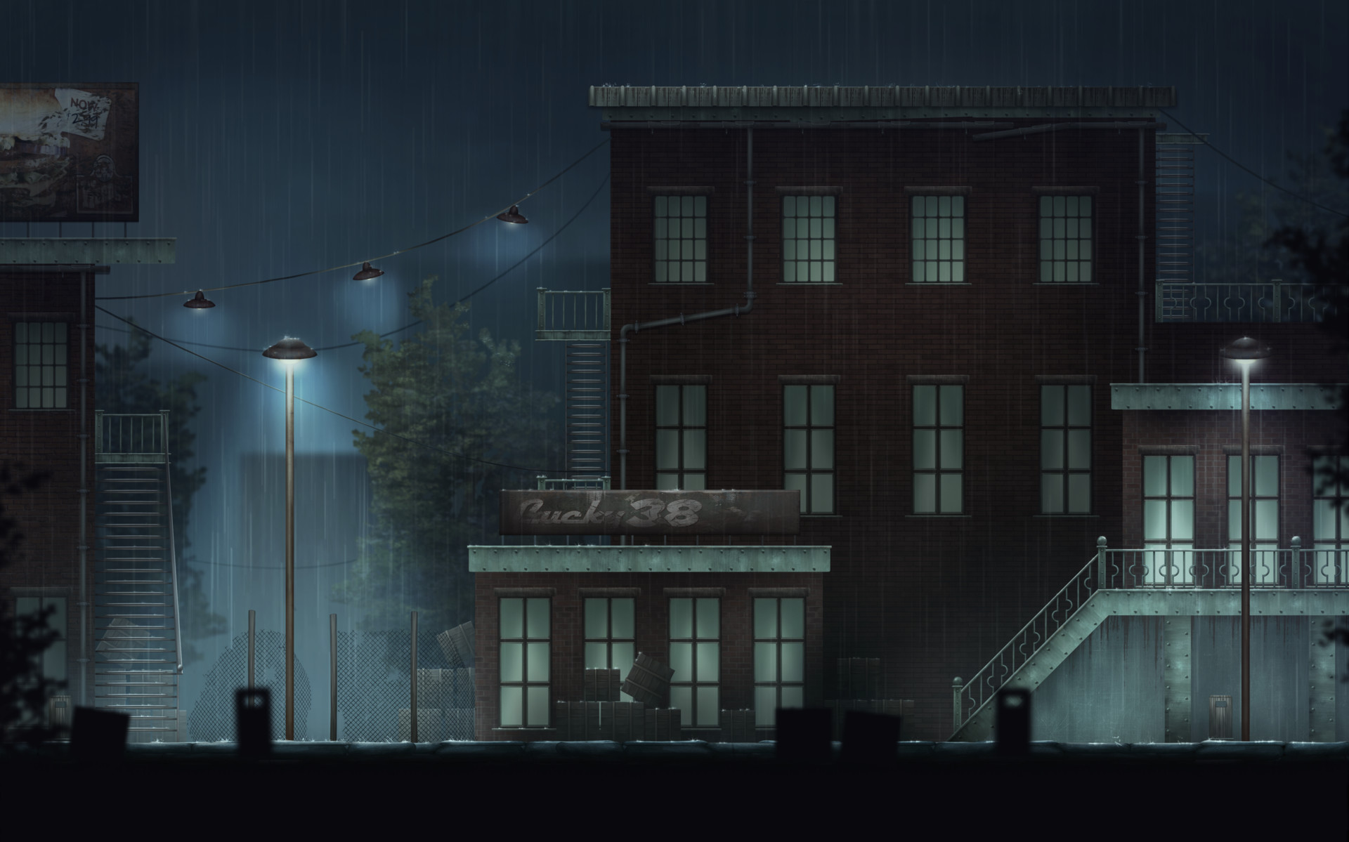 ArtStation - platformer background