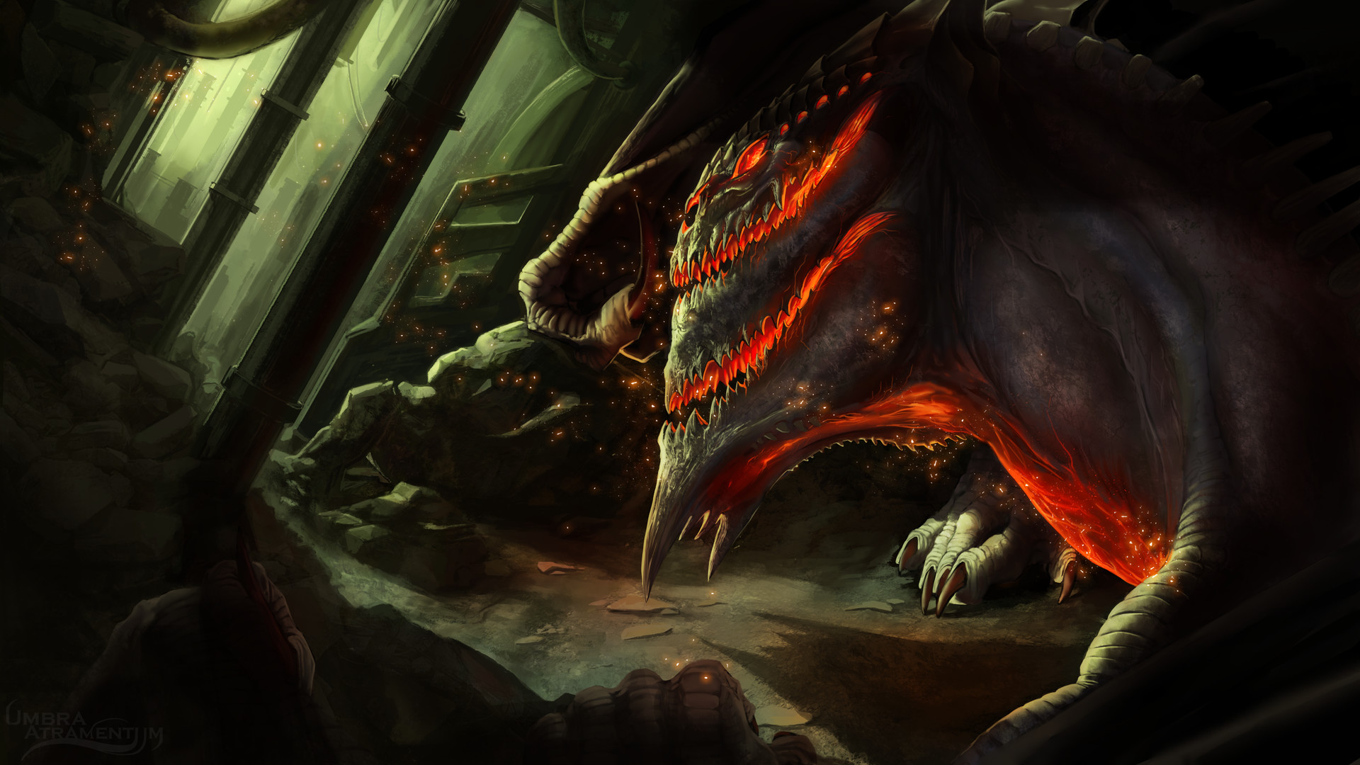 ArtStation - Blight Dragon