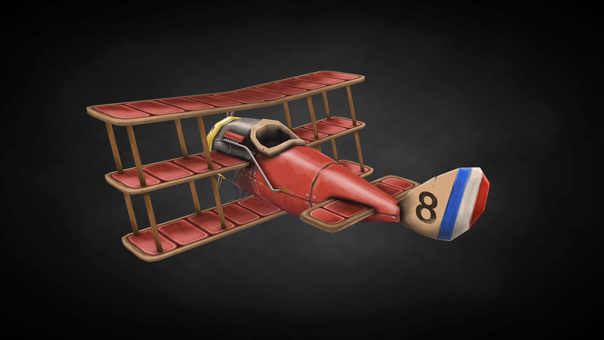 Yasmine Janssens - Stylized plane