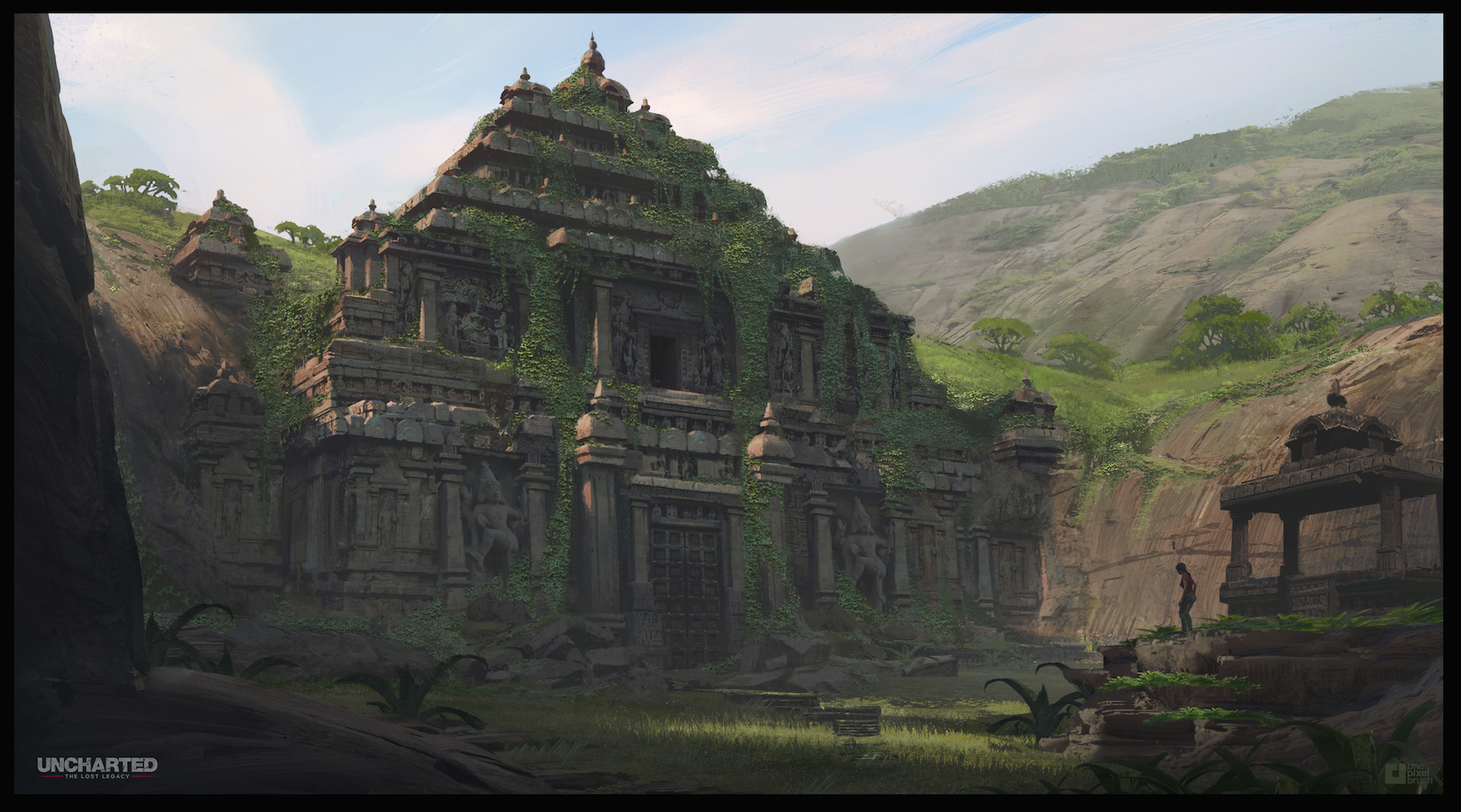 ArtStation - UNCHARTED: Lost Legacy - Temple Entrance