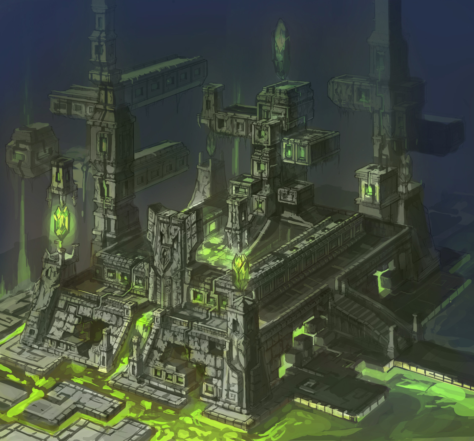 ArtStation - lost temple(2014)