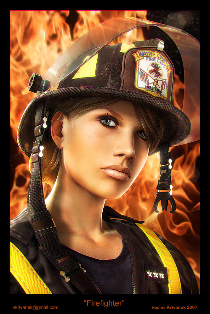 ArtStation - Firefighter